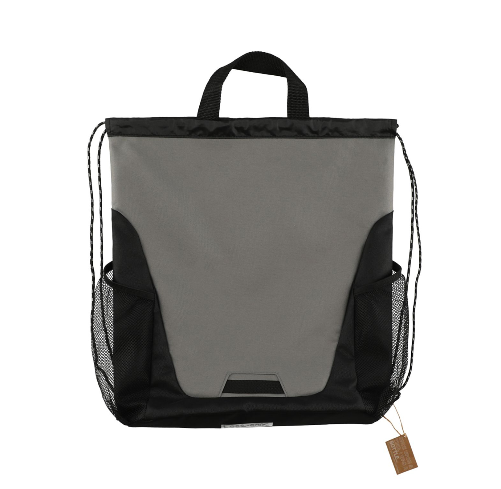 Rainier Recycled Drawstring Bag - Branded Promotional Custom Bags ...