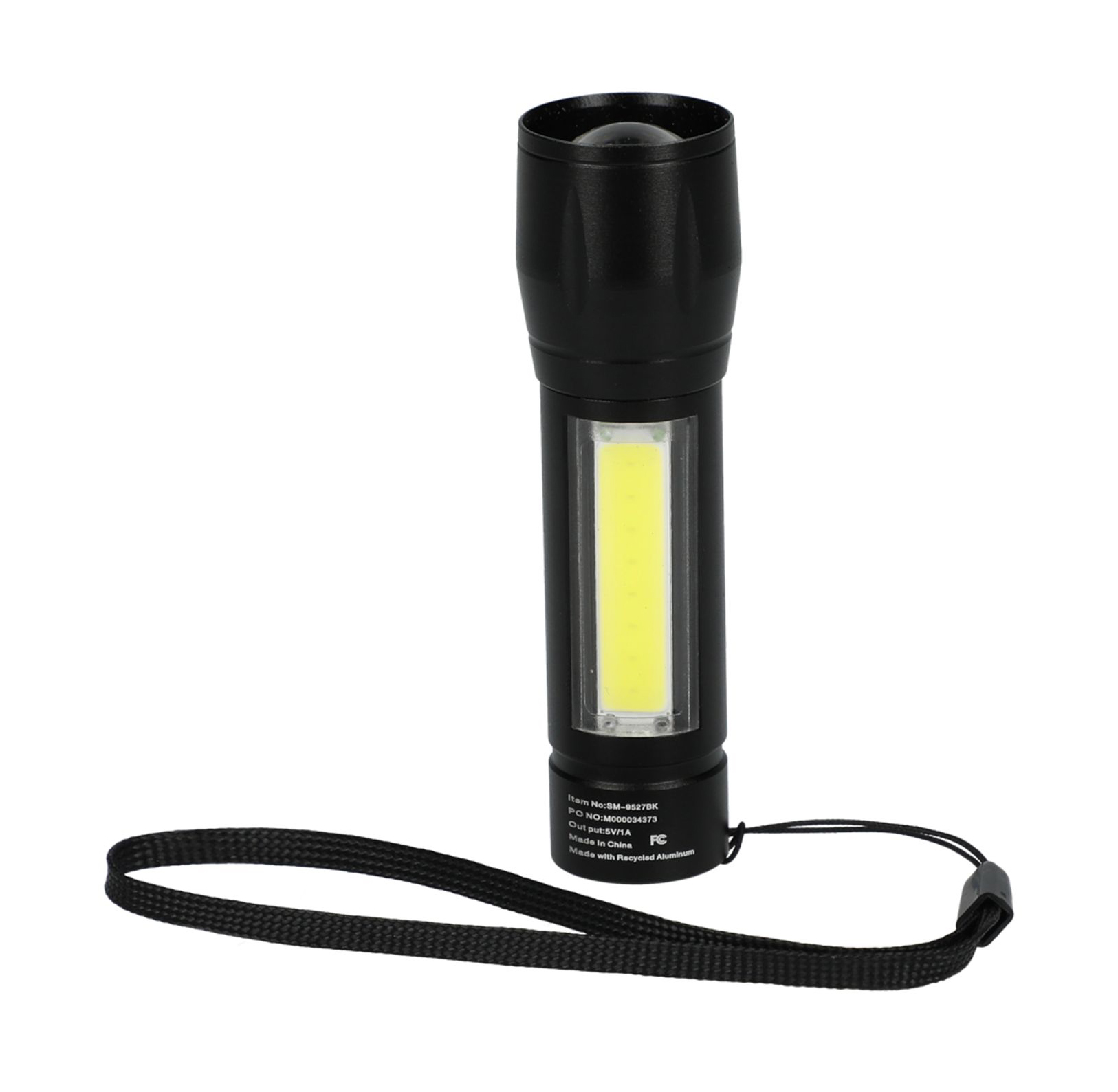 Mini Eco Rechargeable 50 Lumen Flashlight - Branded Promotional Custom ...