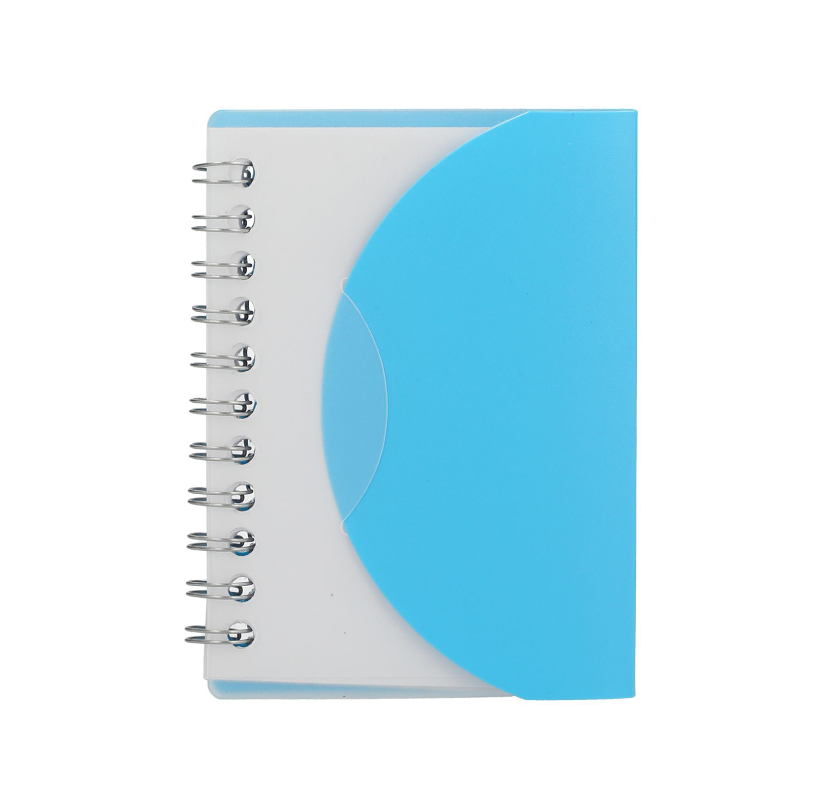 3.4” x 4.5” FSC Recycled Post Spiral Notebook - Branded Promotional ...