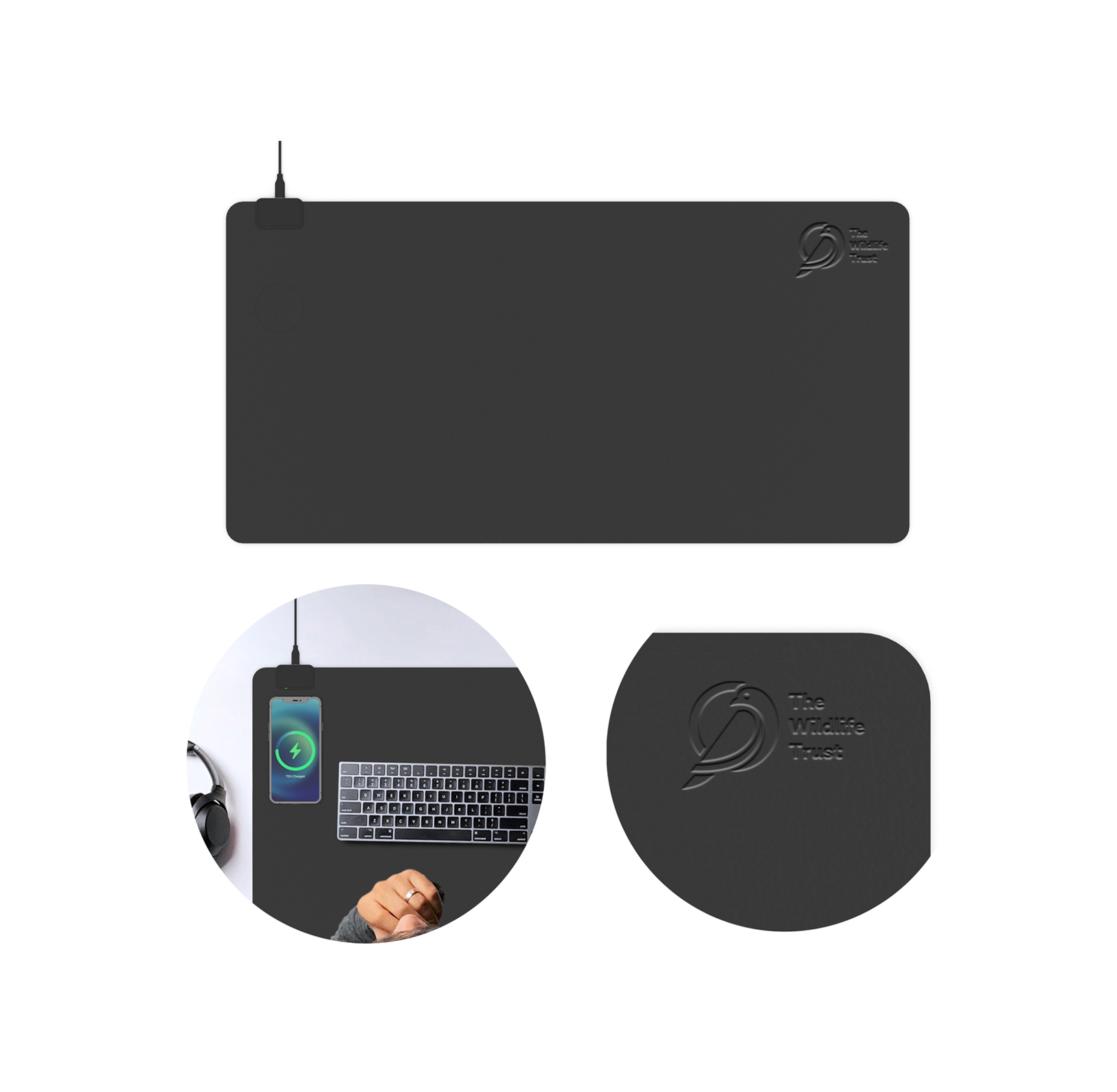 DeskShield Charge- Branded Promotional Custom Tech- Swag.com