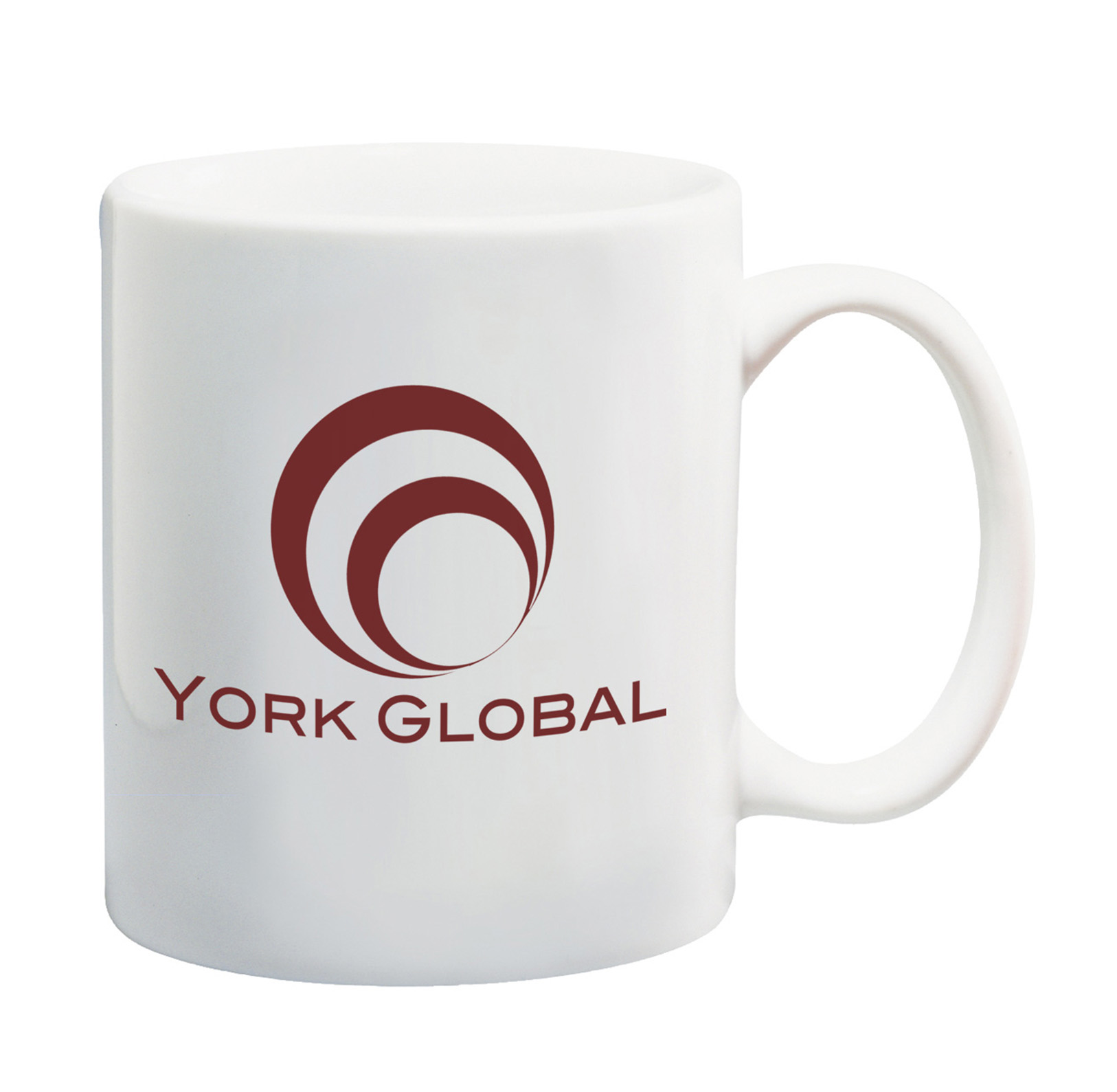 11 Oz. White Ceramic Mug - Branded Promotional Custom Mugs - Swag.com
