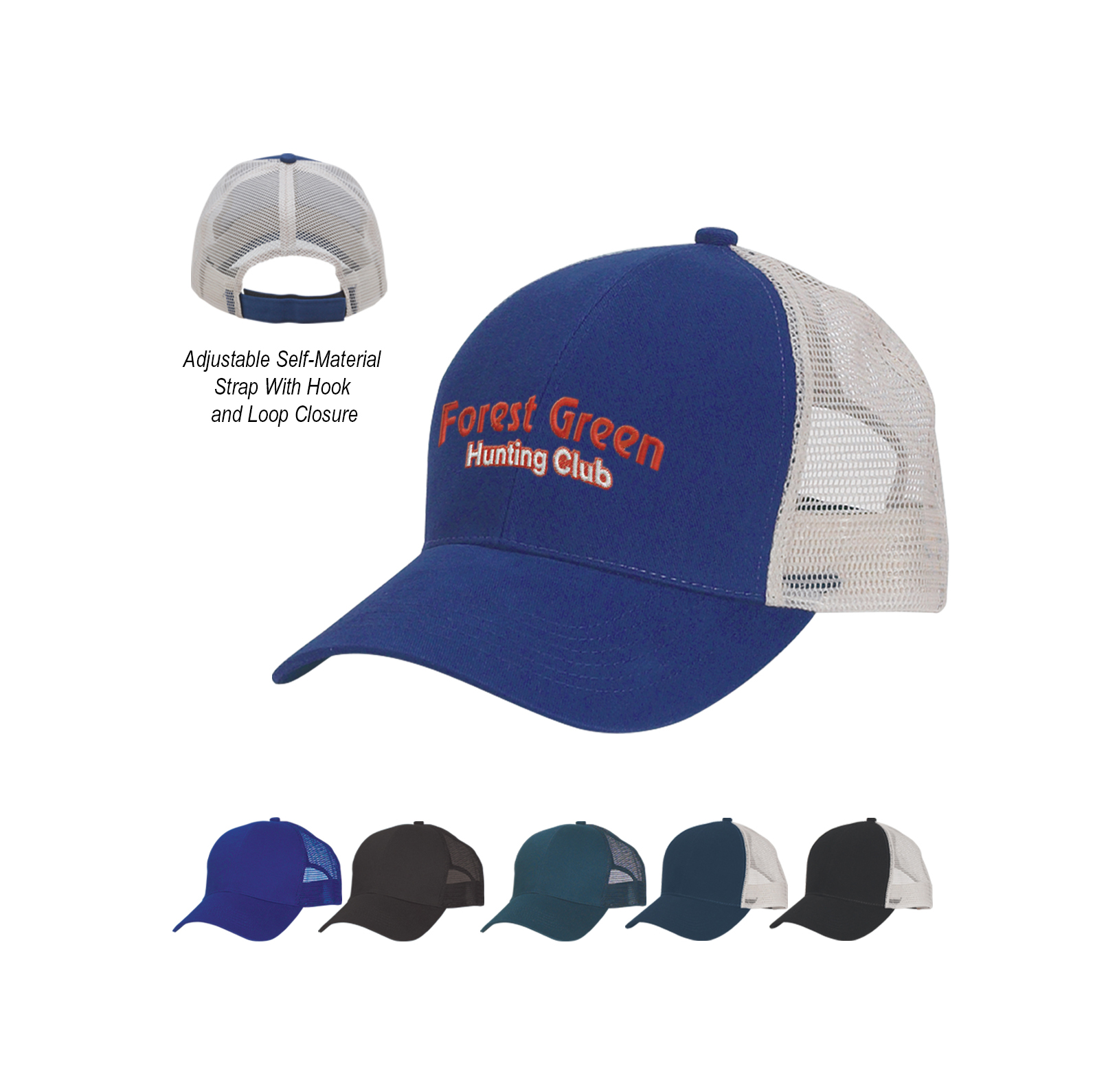 Mesh Back Price Buster Cap - Branded Promotional Custom Hats - Swag.com