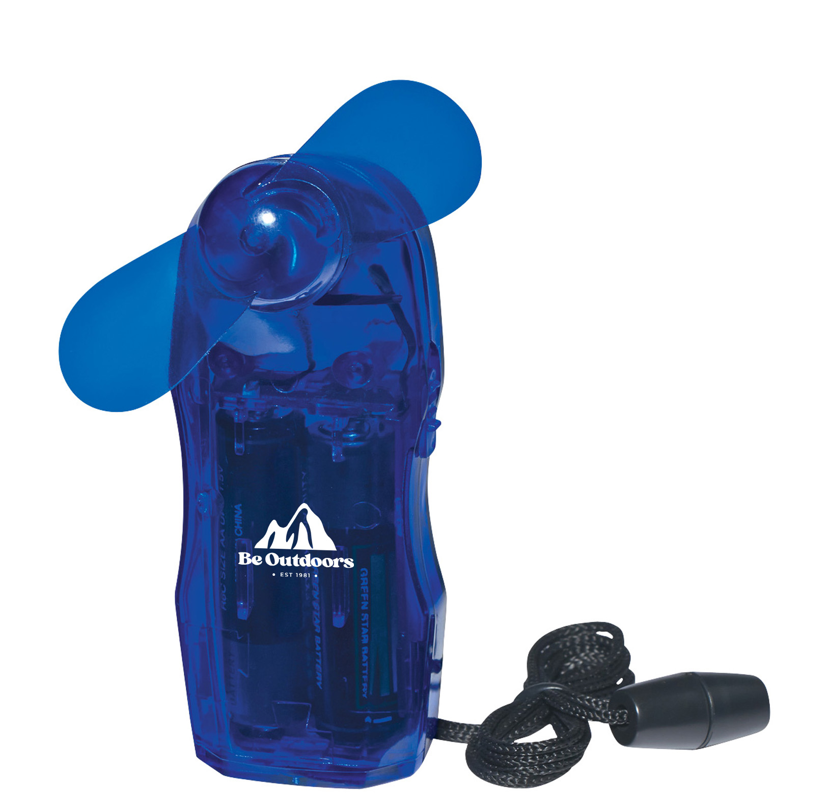 Mini Fan with Neck Cord - Branded Promotional Custom Tech Accessories ...