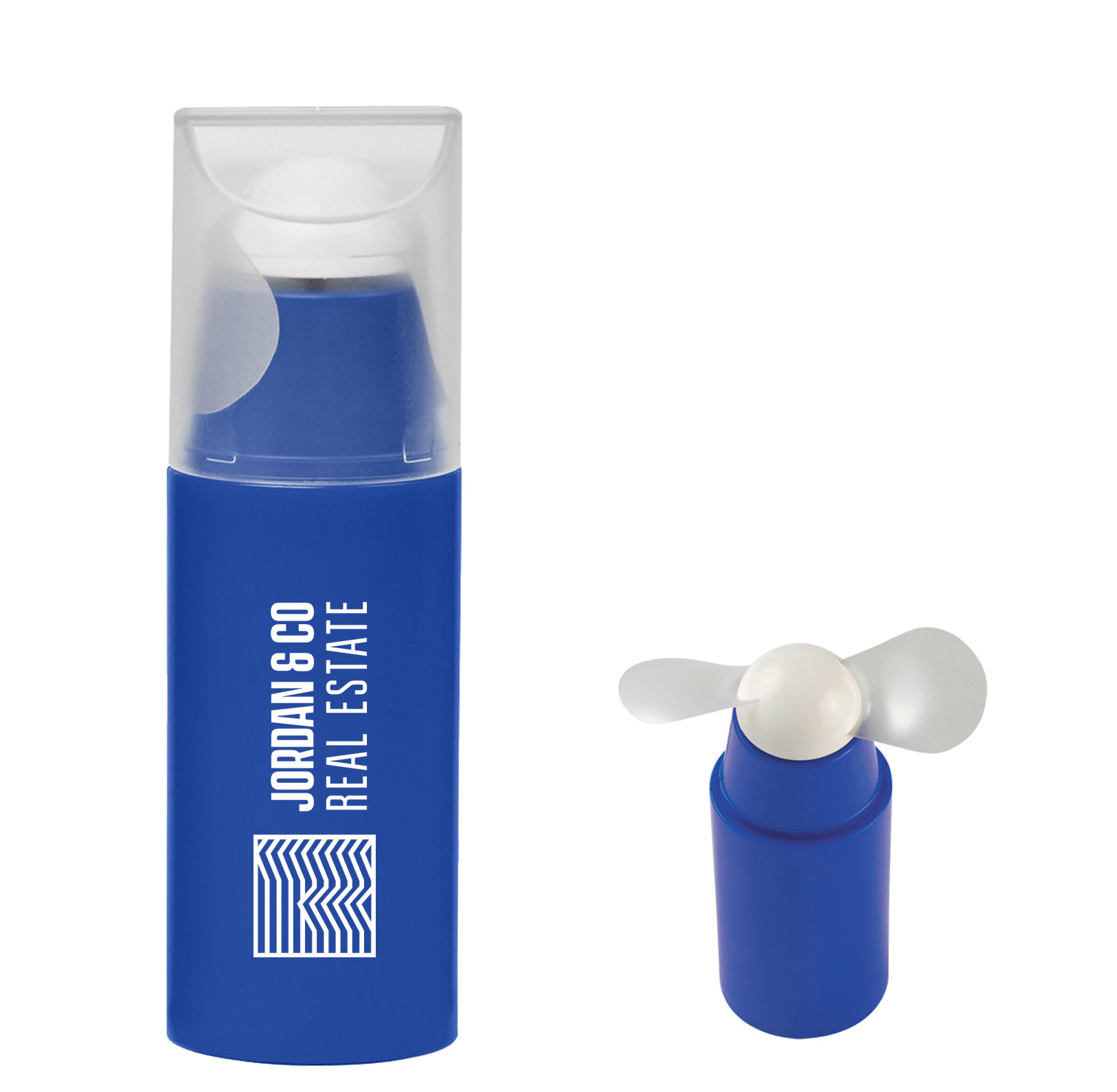 Mini Fan With Removable Cap - Branded Promotional Custom Tech ...