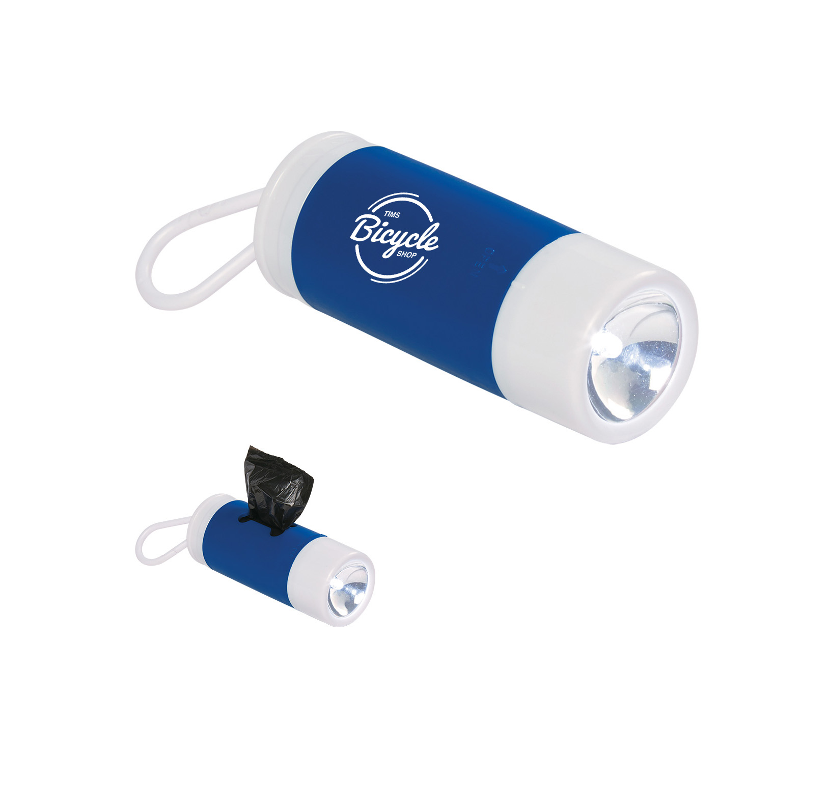 Dog Bag Dispenser with Flashlight - Branded Promotional Custom Tech ...