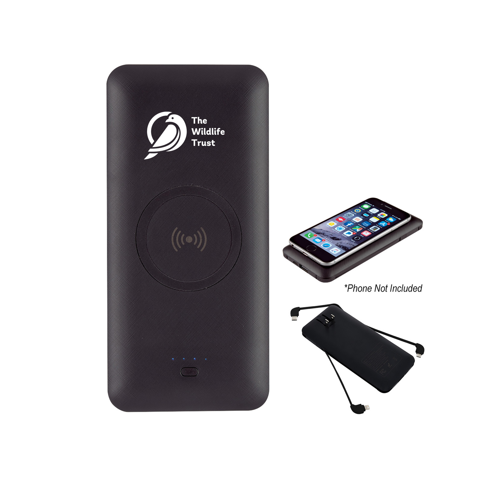5-In-1 Wireless Charging Power Bank - Branded Promotional Custom ...