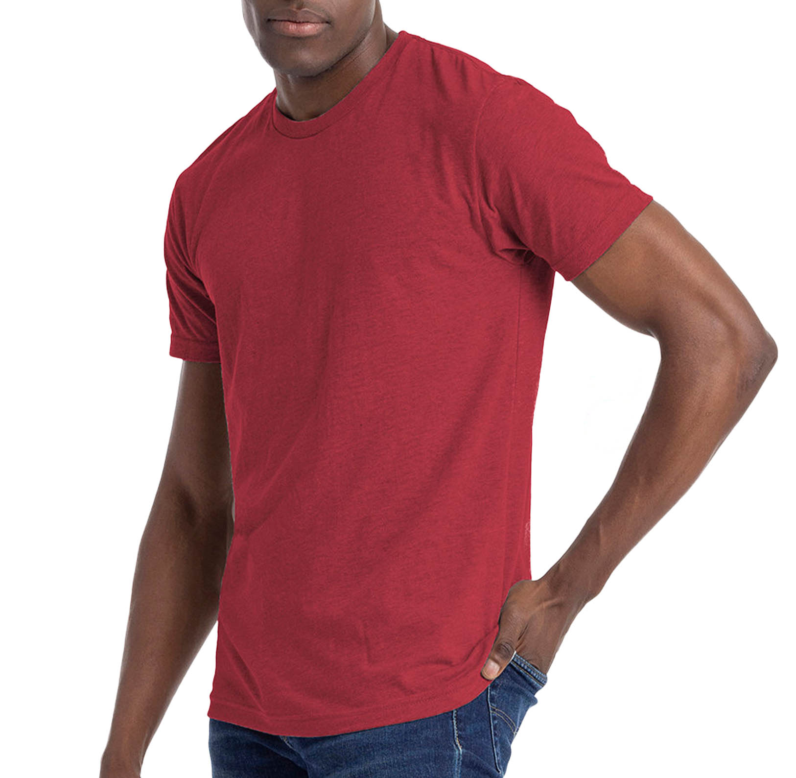 Swag.com Unisex Polyblend Crew T-Shirt - Custom Branded Promotional T ...