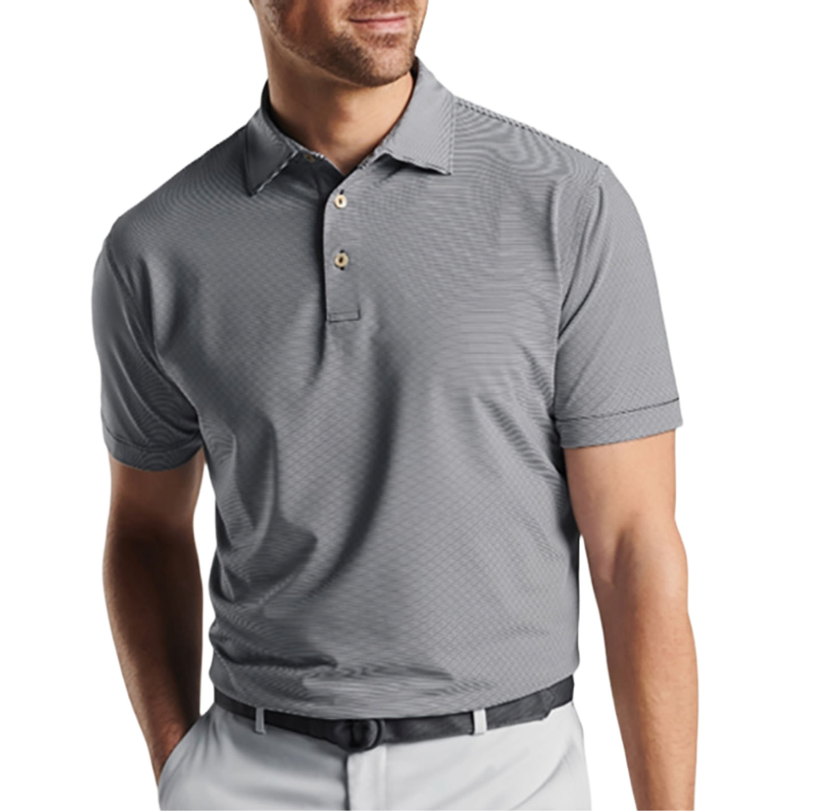 Peter Millar Men's Jubilee Striped Polo - Custom Branded Promotional ...