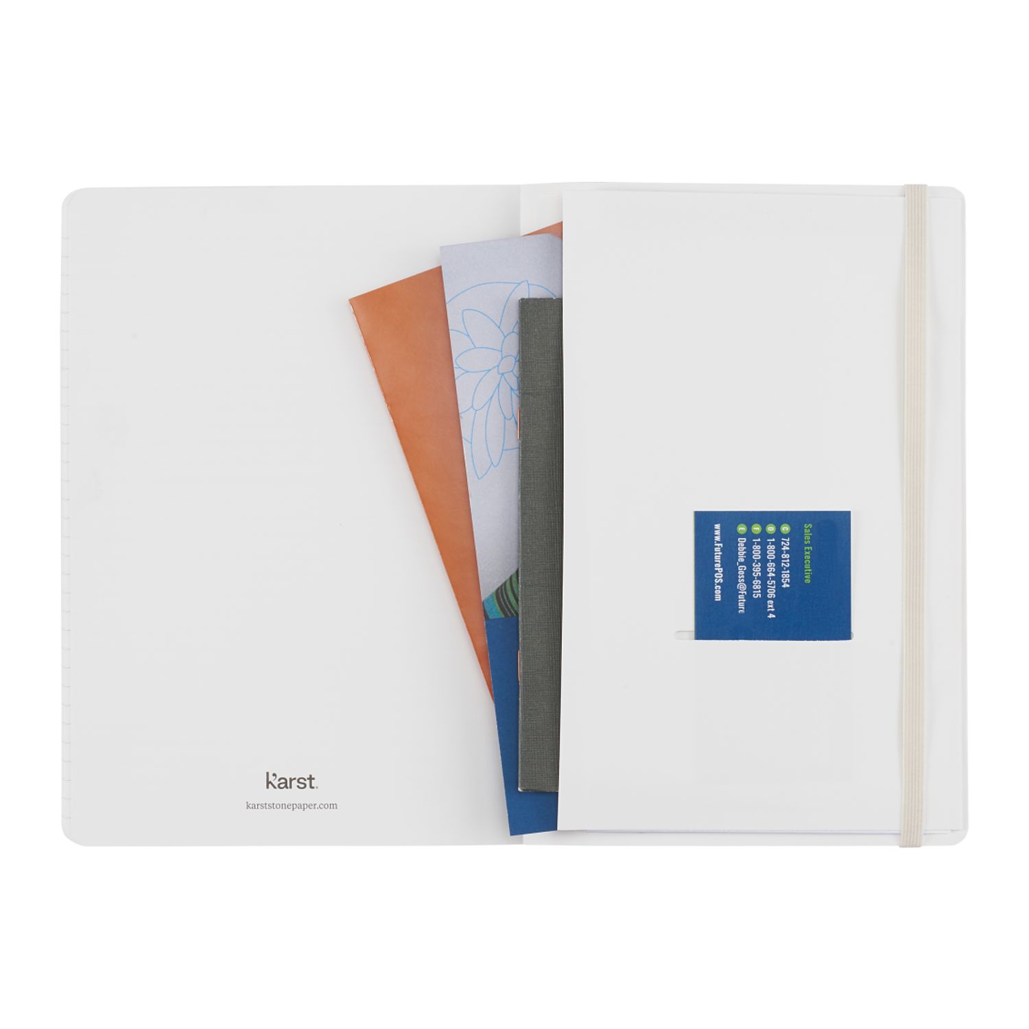 Karst Stone Paper Softcover Notebook - Custom Branded Promotional Karst ...