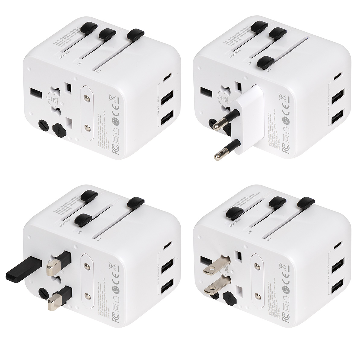 Pegasus Travel Adapter - Custom Branded Promotional Travel Accessories ...