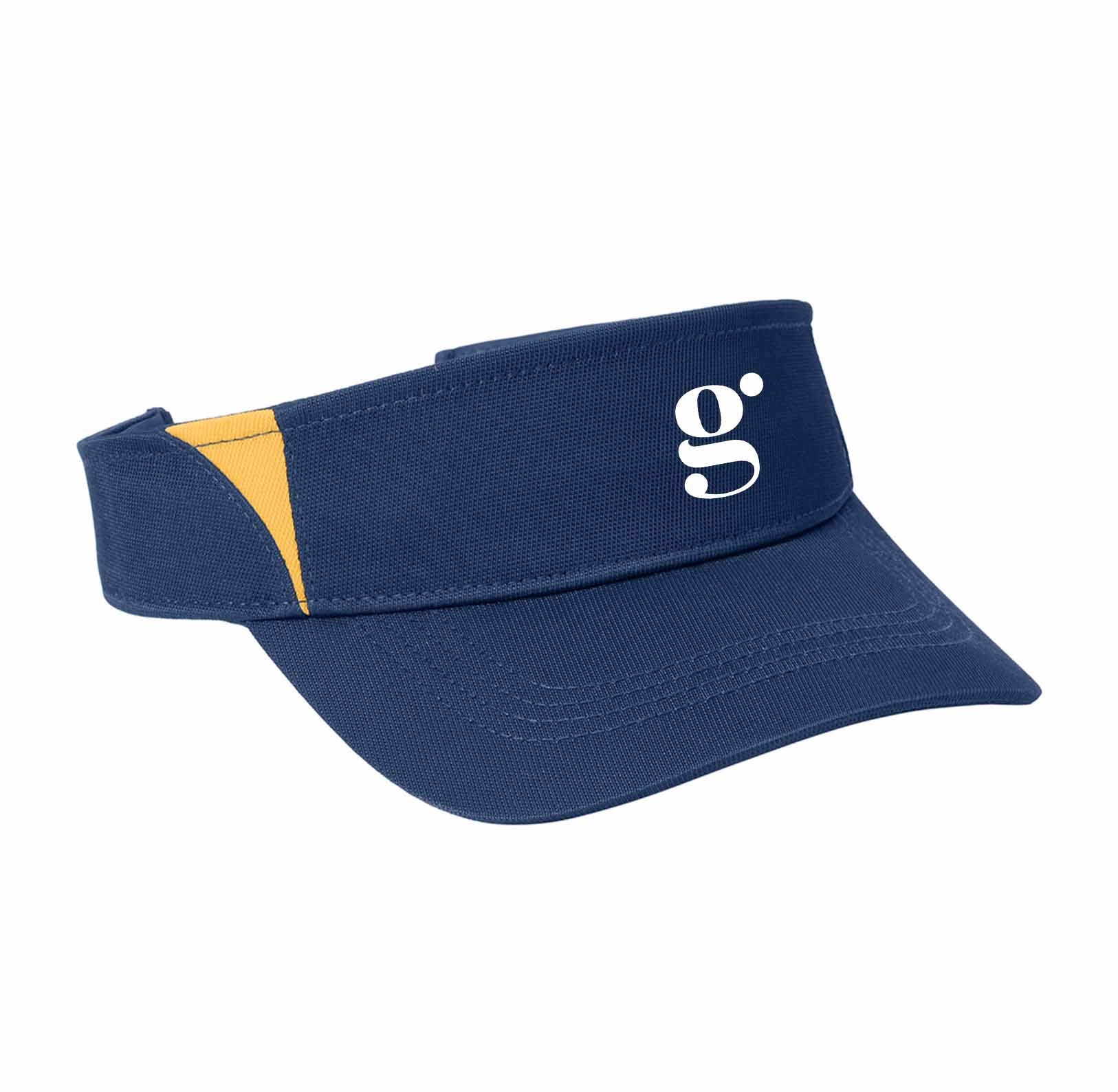 Sport-Tek Colorblock Visor Hat - Custom Branded Promotional Hats - Swag.com