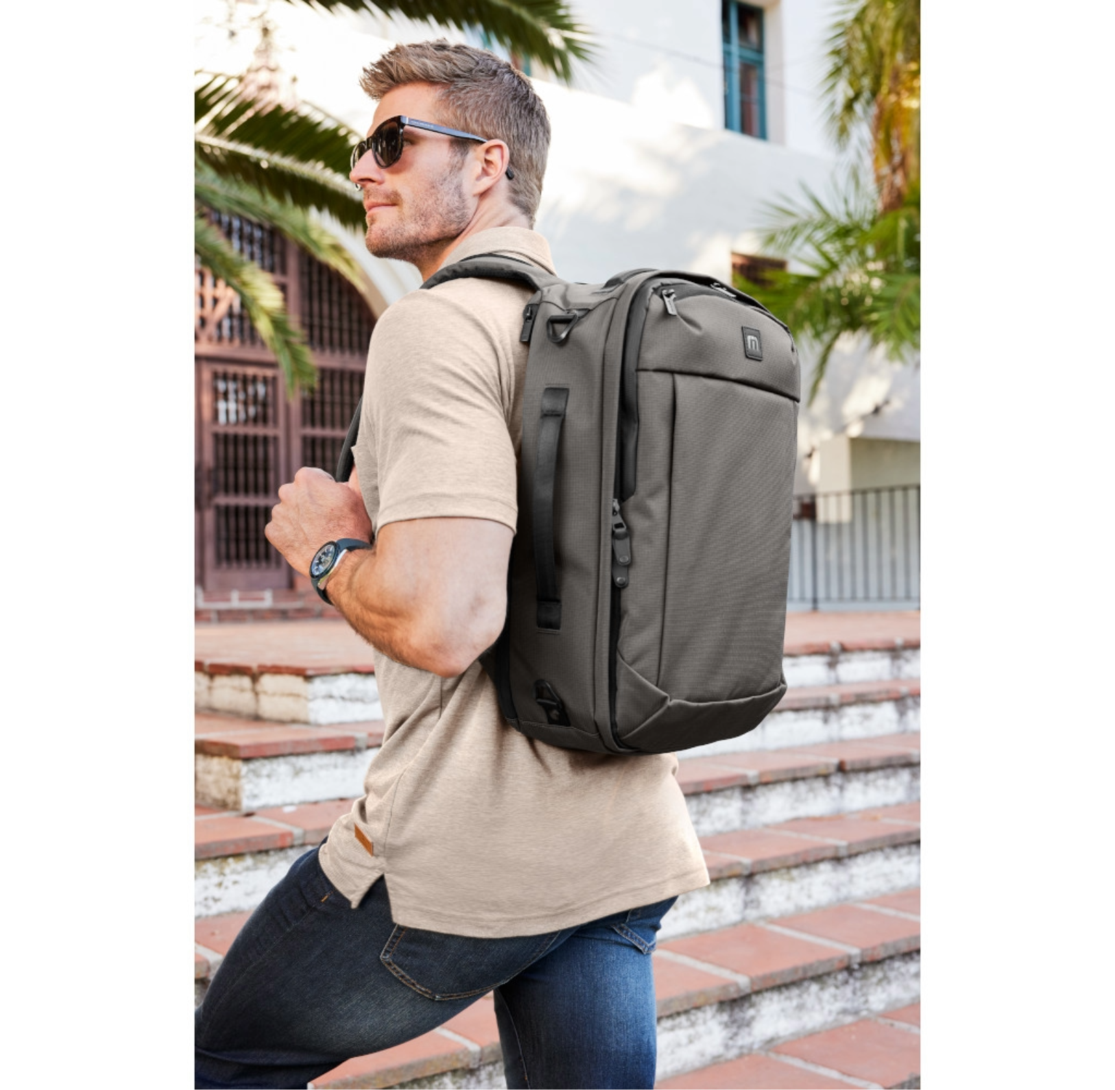 TravisMathew Lateral Convertible Backpack - Custom Branded Promotional ...