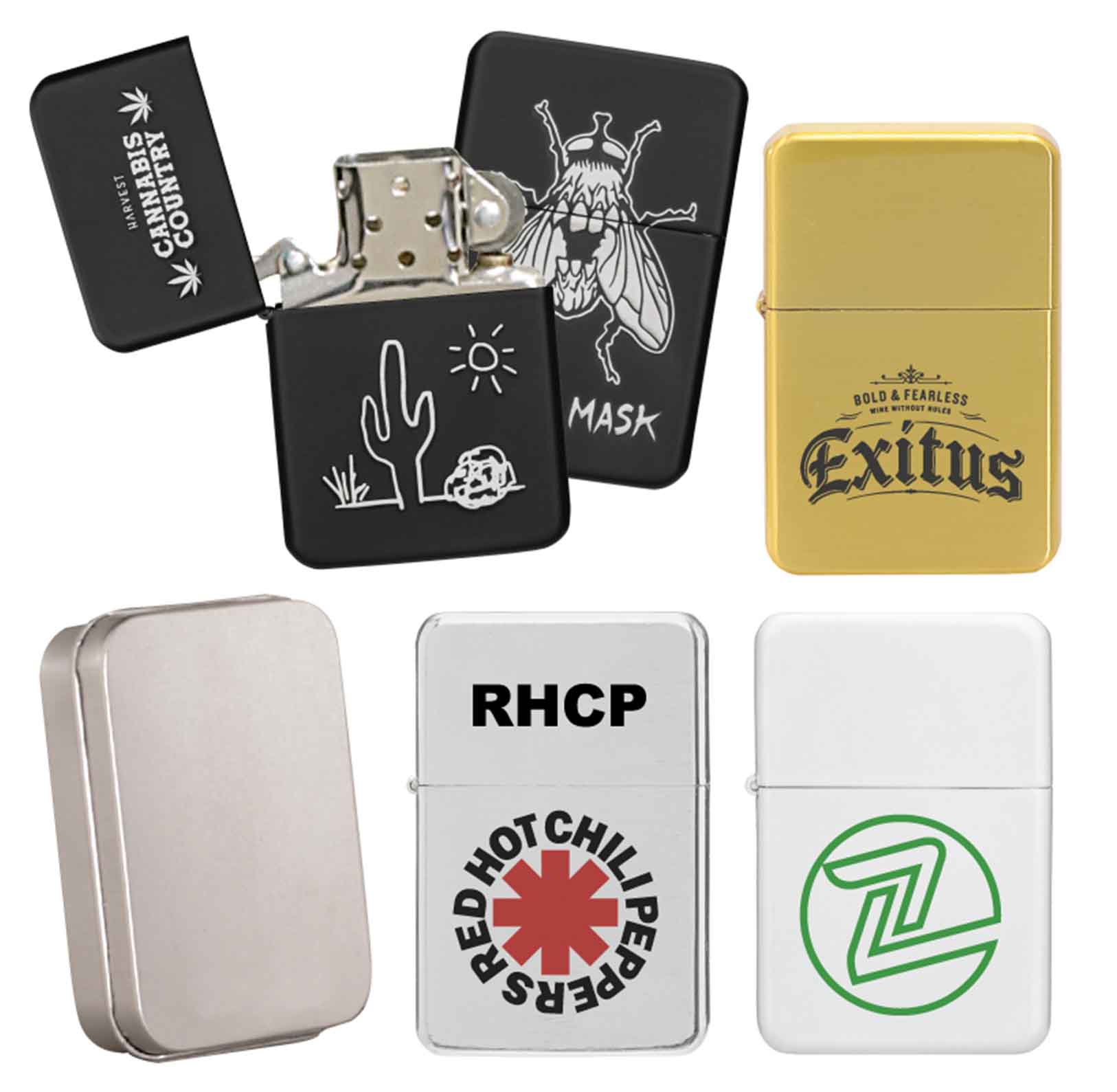 Wick Oil Lighter - Custom Branded Promotional Lighters - Swag.com