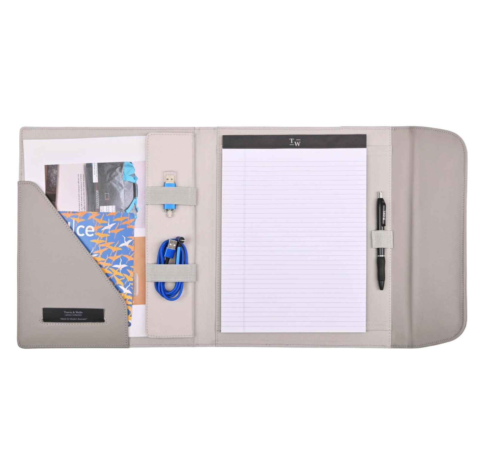 Travis & Wells Lennox Padfolio - Custom Branded Promotional Journals ...