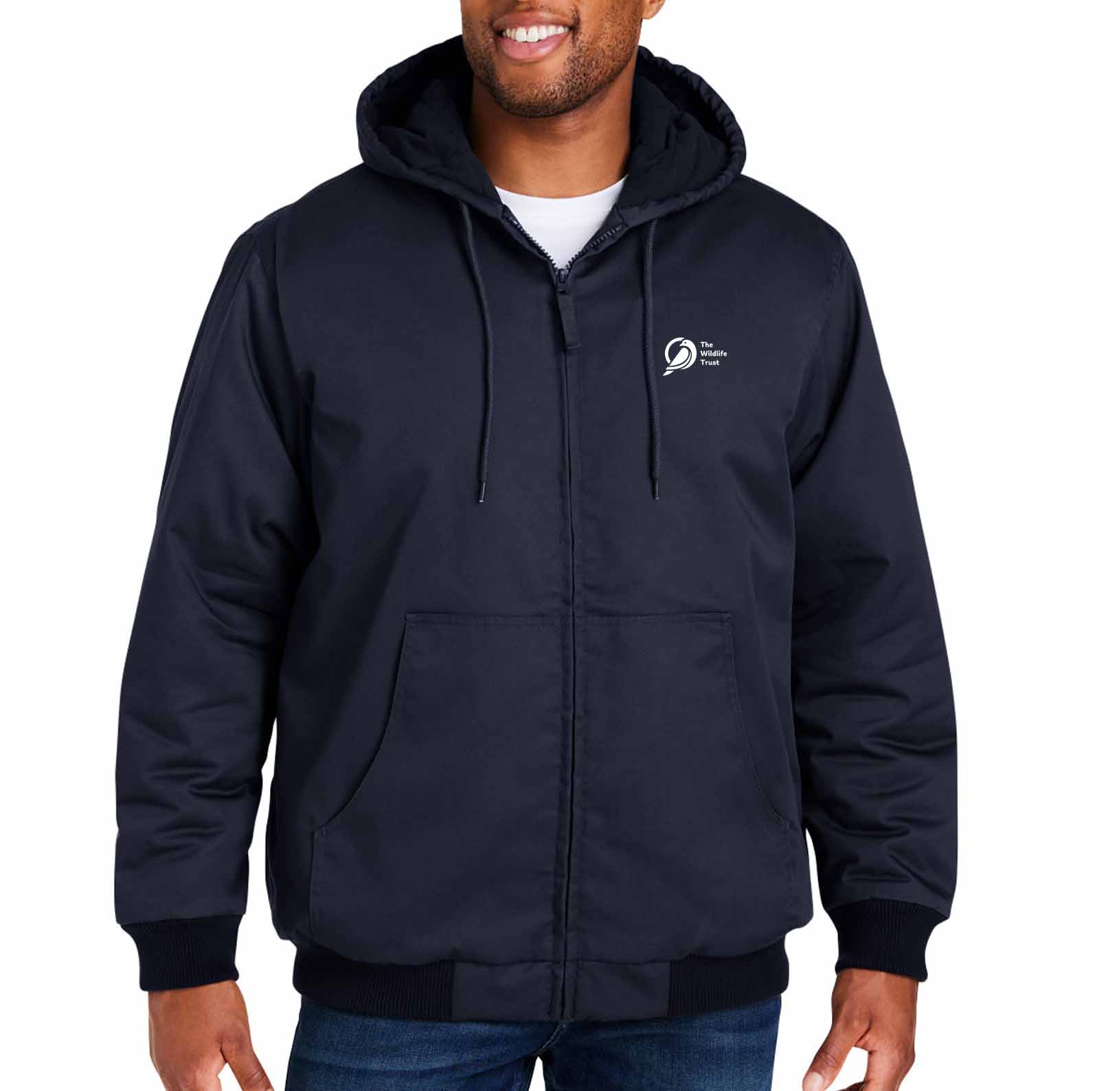 Harriton Men's Tall Heavyweight Full Zip Jacket - Custom Branded ...