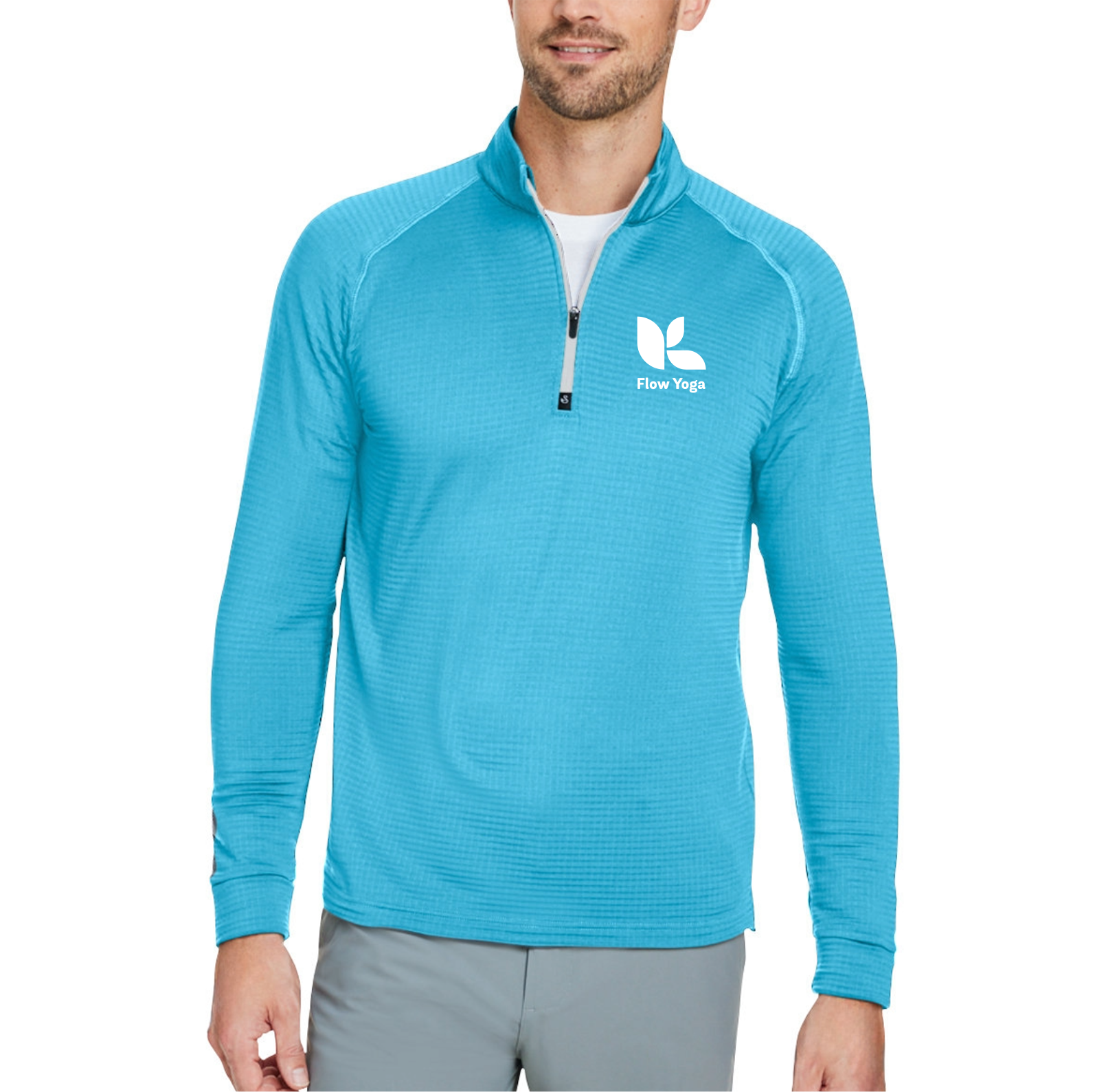 Swannies Golf Men's Lukas Lightweight Quarter-Zip Pullover - Custom ...