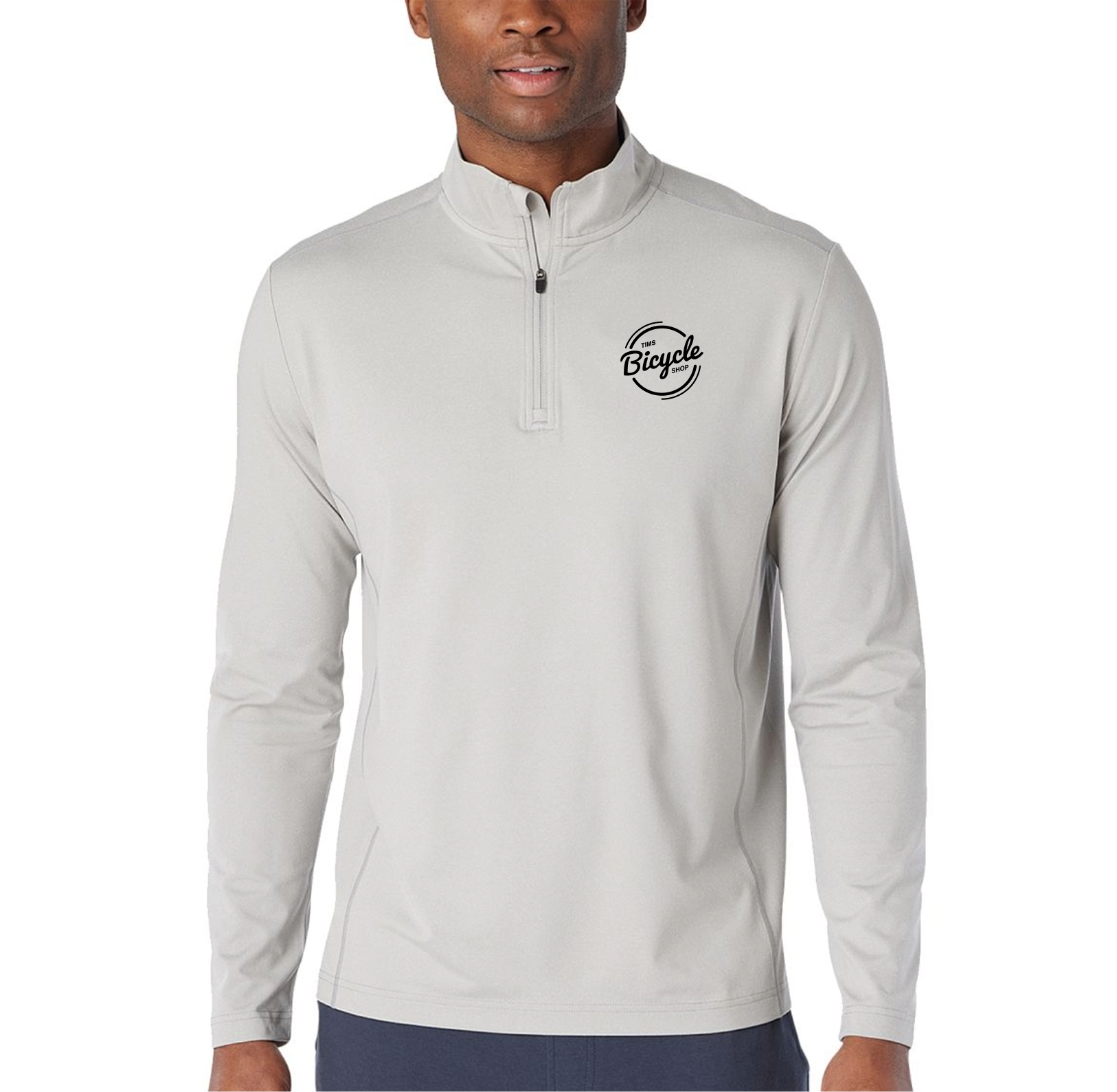 Greatness Wins Men's Core Tech Quarter-Zip Pullover - Custom Branded ...