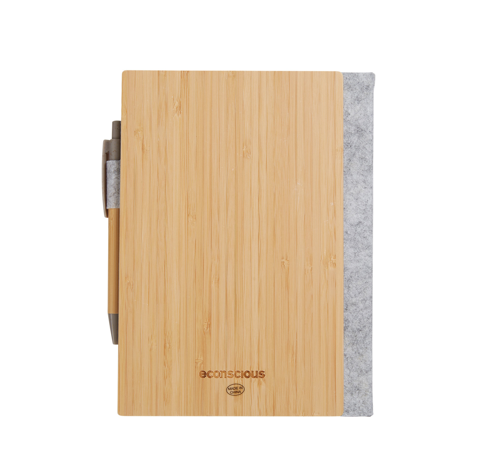 econscious Bamboo Notebook & Pen - Custom Branded Promotional Notebooks ...
