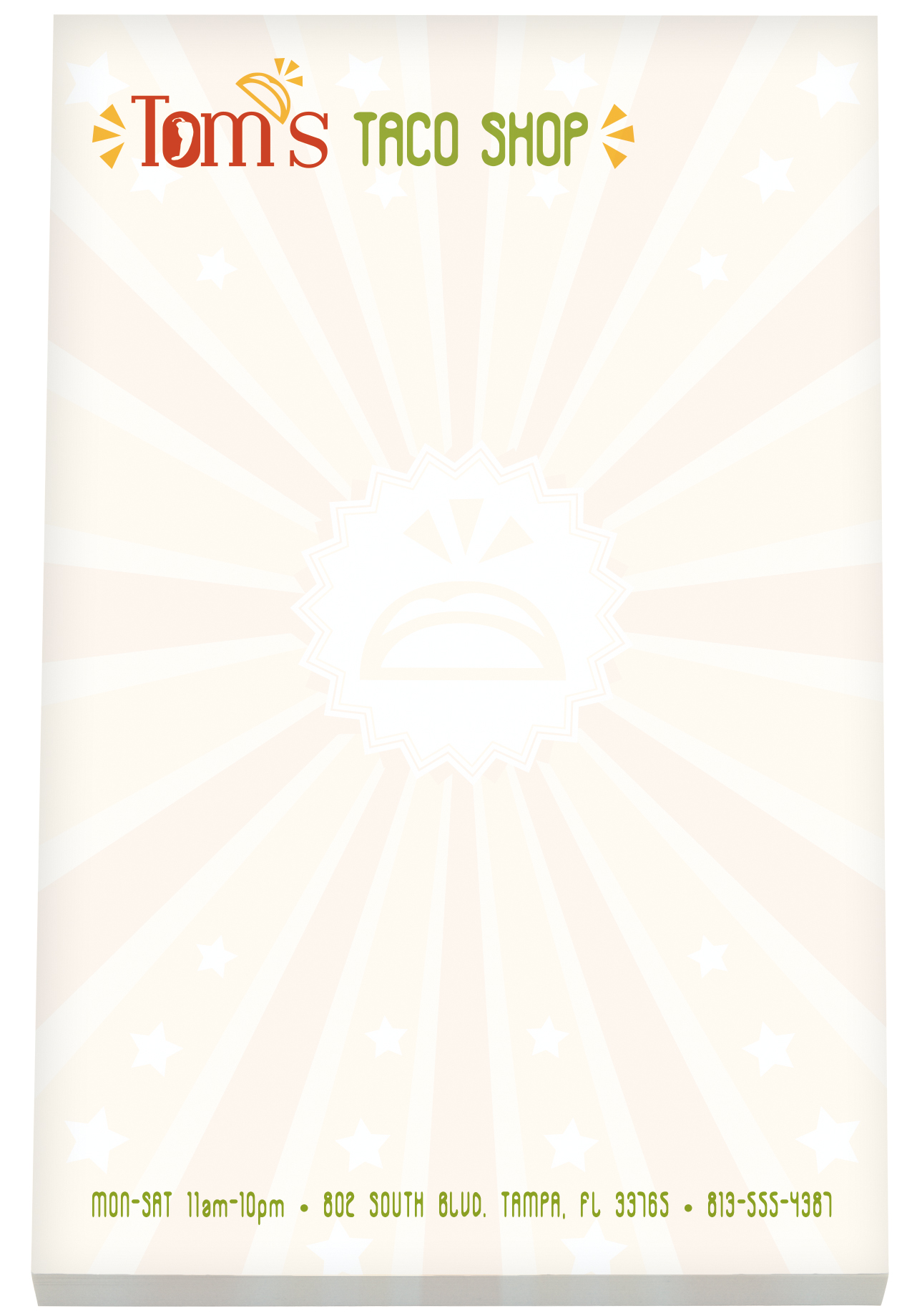 Souvenir 4'' x 6'' Note Pad - Custom Branded Promotional Note Pads ...