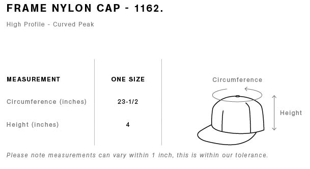 AS Colour Frame Nylon Hat - Custom Branded Promotional Hats - Swag.com
