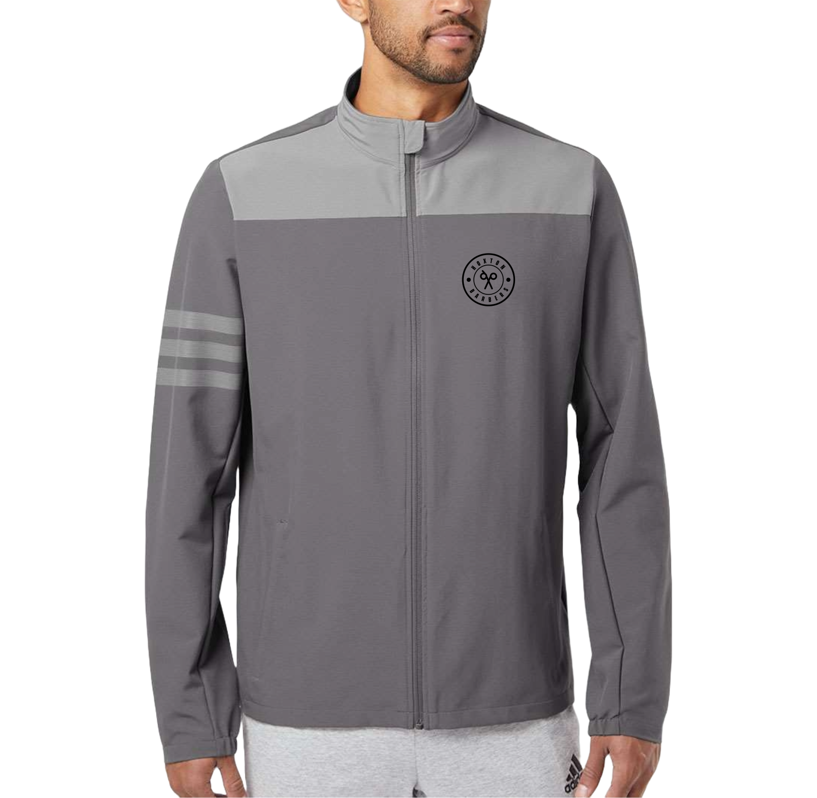 Adidas Unisex 3-Stripes Full-Zip Jacket - Custom Branded Promotional ...
