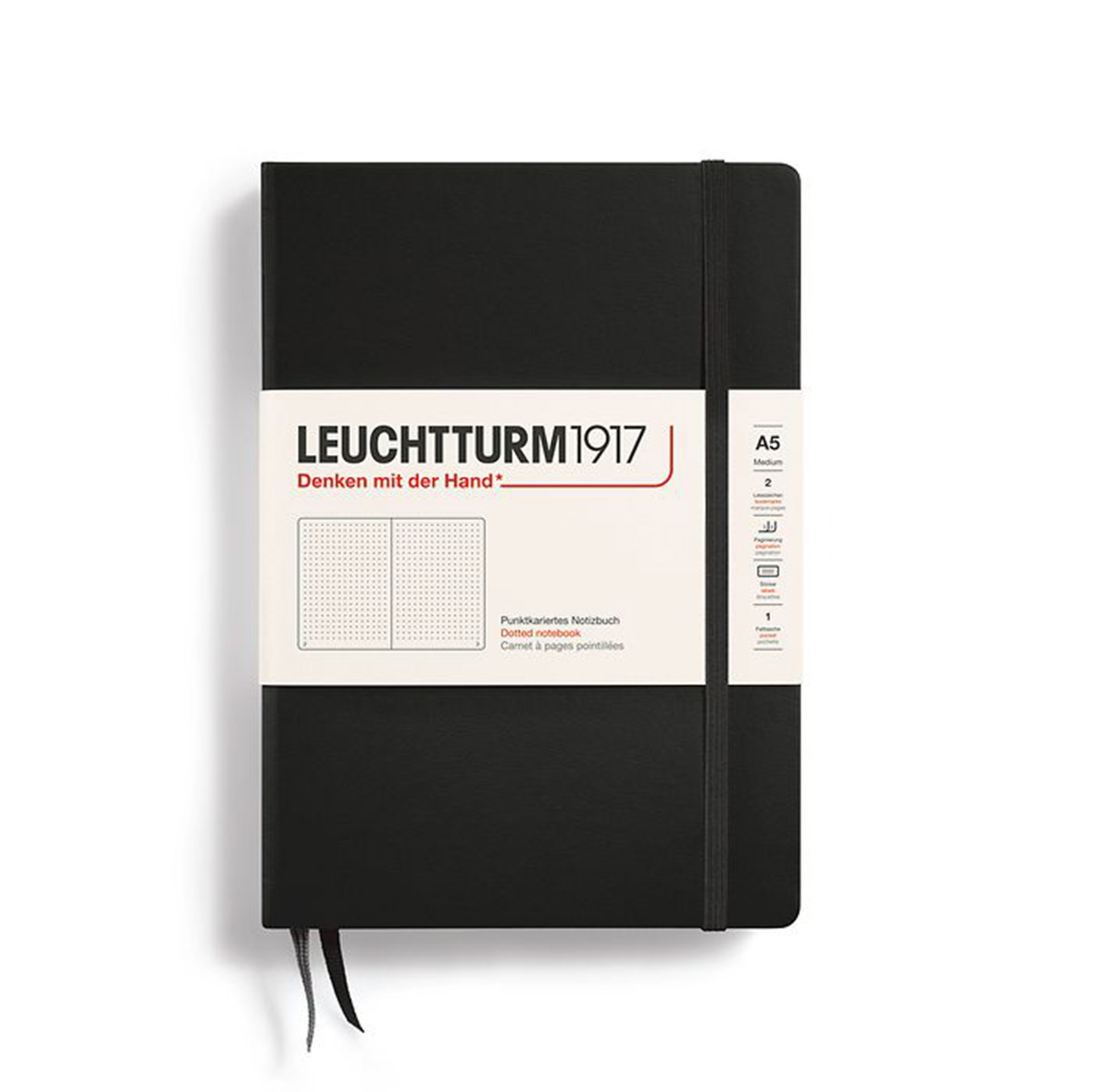 Leuchtturm1917 A5 Medium Hardcover Notebook - Custom Branded ...