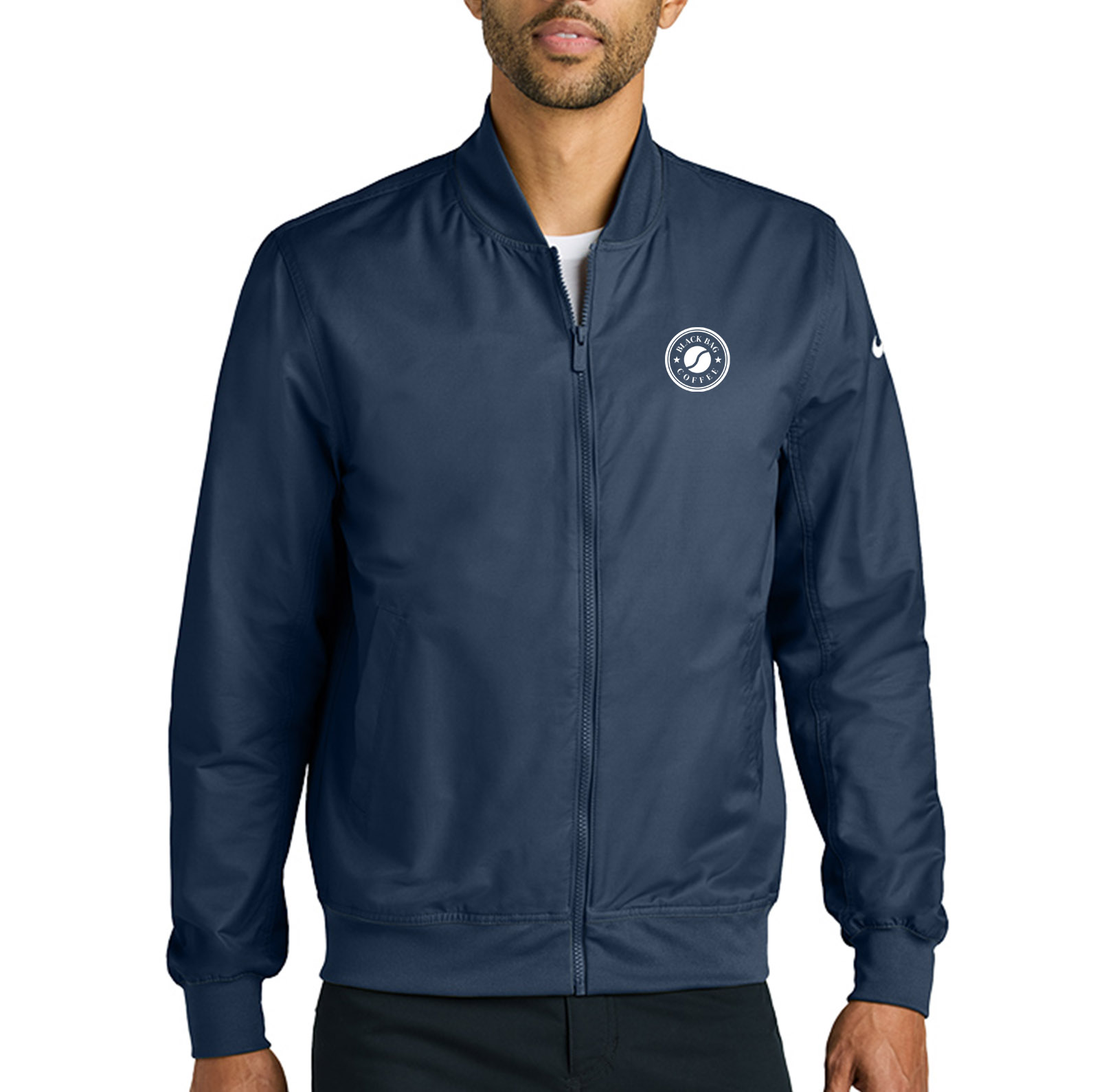 Nike Unisex Bomber Jacket - Custom Branded Promotional Outerwear - Swag.com