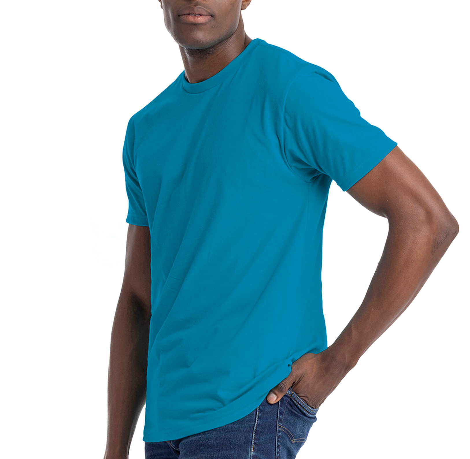 Swag.com Unisex Polyblend Crew T-Shirt - Custom Branded Promotional T ...