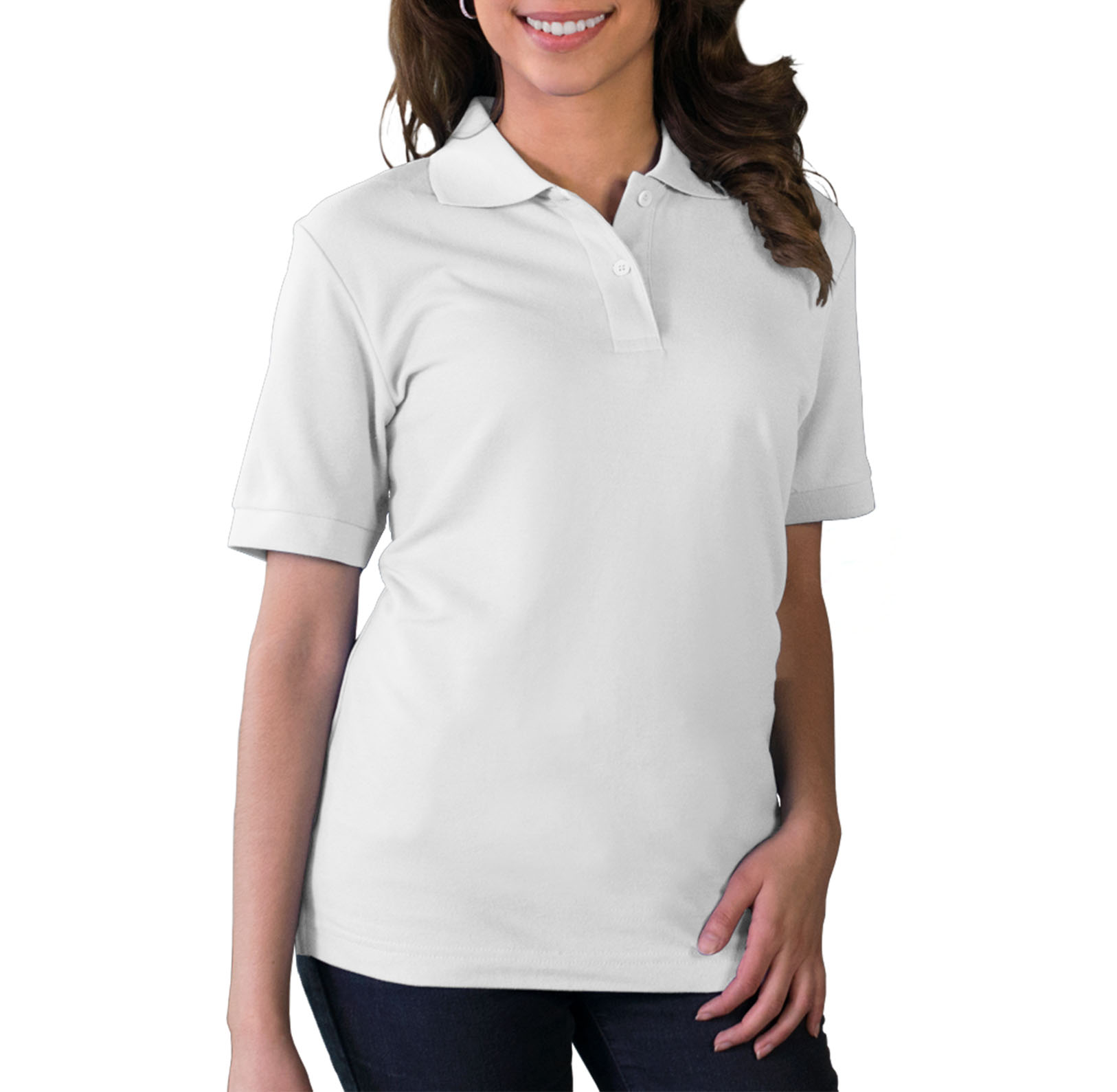 Blue Generation Women's Soft Touch Pique Polo Shirt - Custom Branded ...