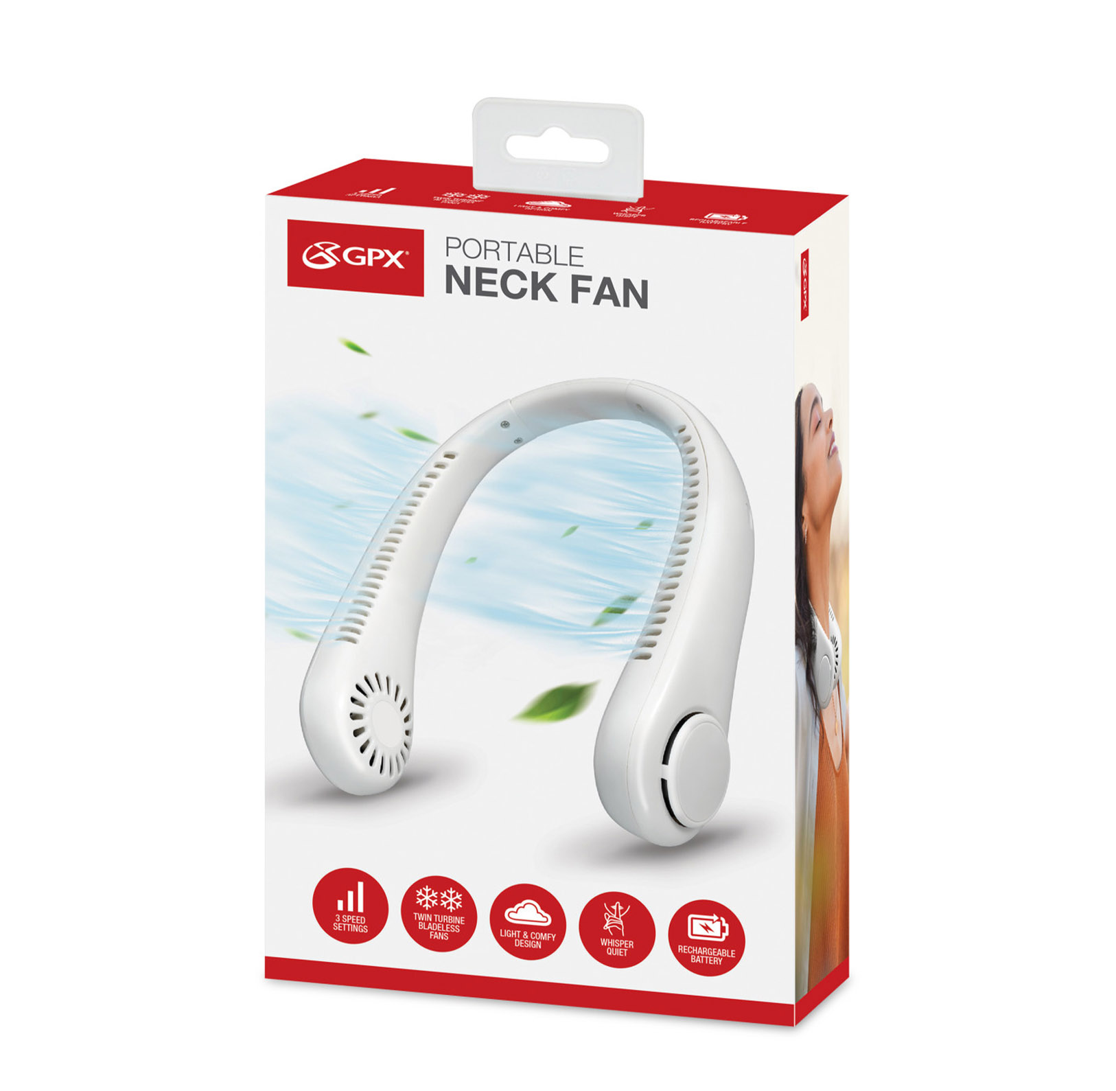 iLive GPX Portable Neck Fan - Custom Branded Promotional Camping ...