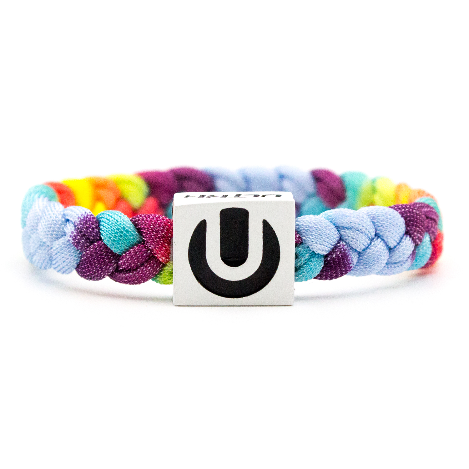 Engraved Braided Bracelet - Custom Branded Promotional Bracelet - Swag
