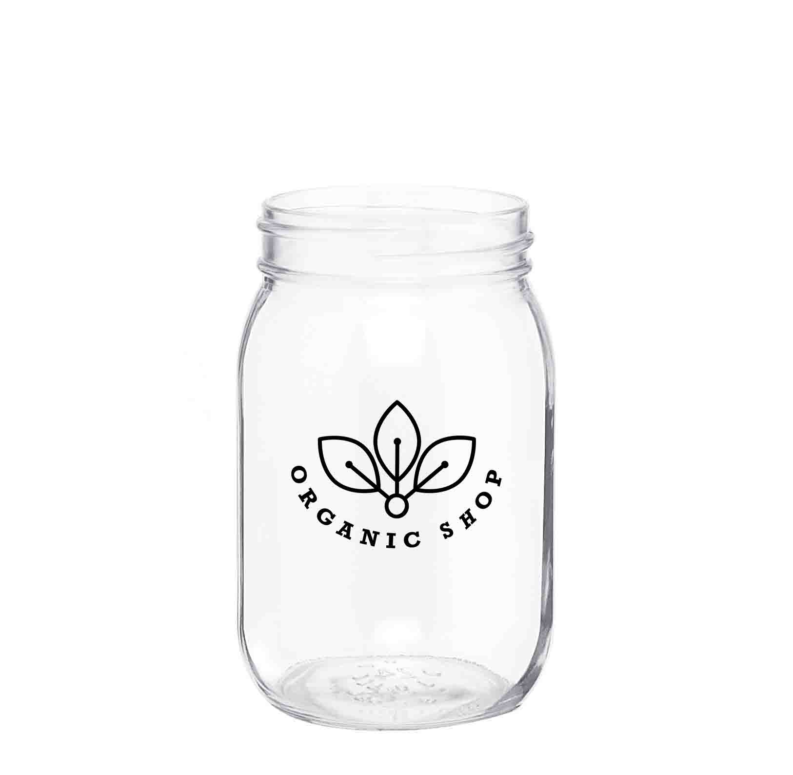 16 Oz. Mason Jar - Custom Branded Promotional Glassware - Swag.com