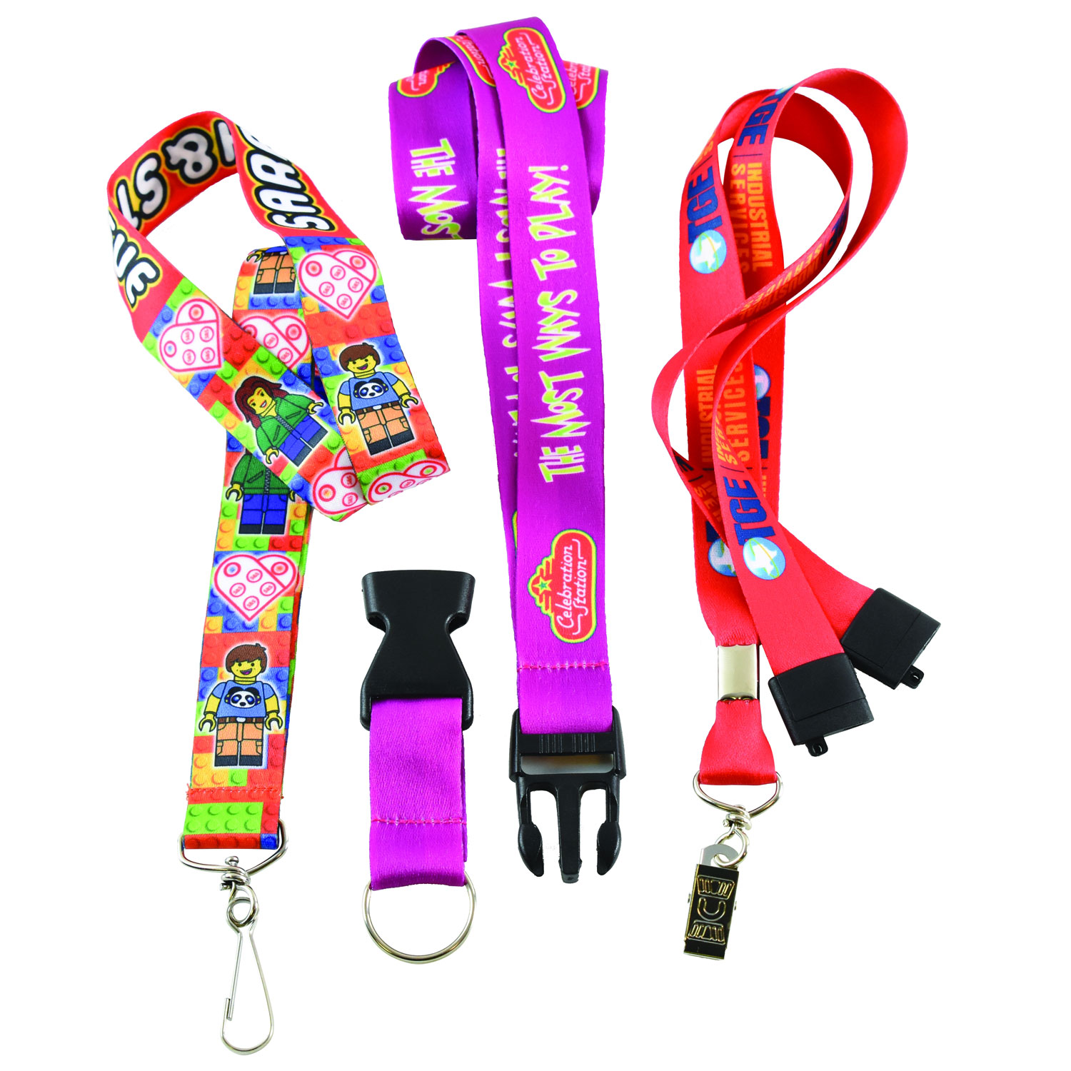 Custom Lanyards - Custom Branded Promotional Trade Shows - Swag.com