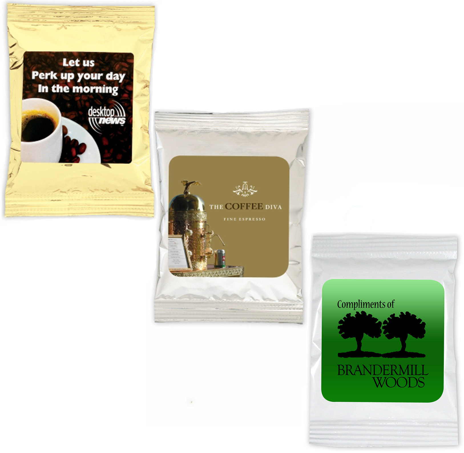 Coffeepot Packet - Custom Branded Promotional Coffee - Swag.com