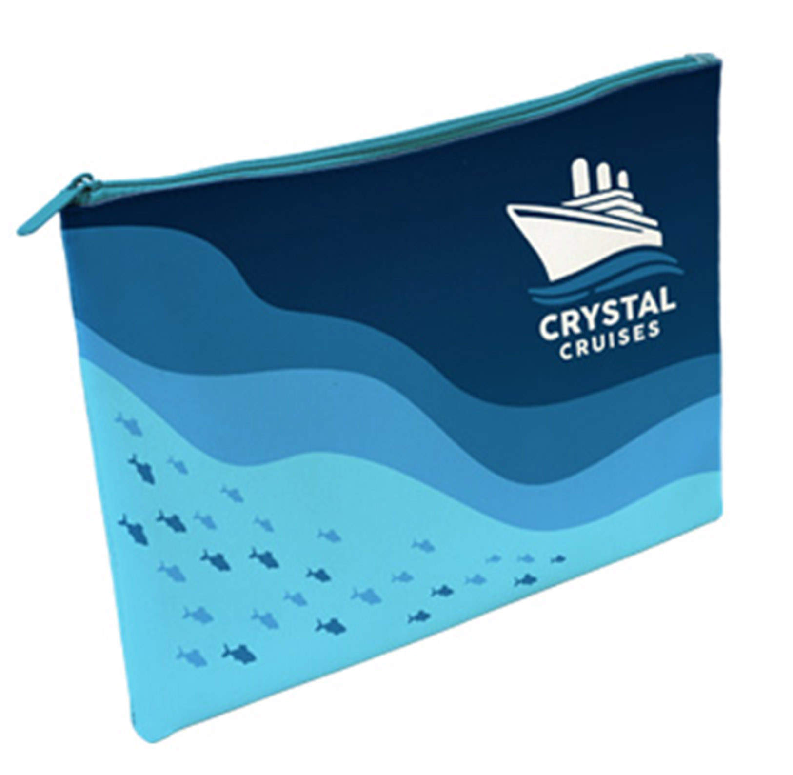 PVC Flat Zip Pouch - Custom Branded Promotional Pouches - Swag.com