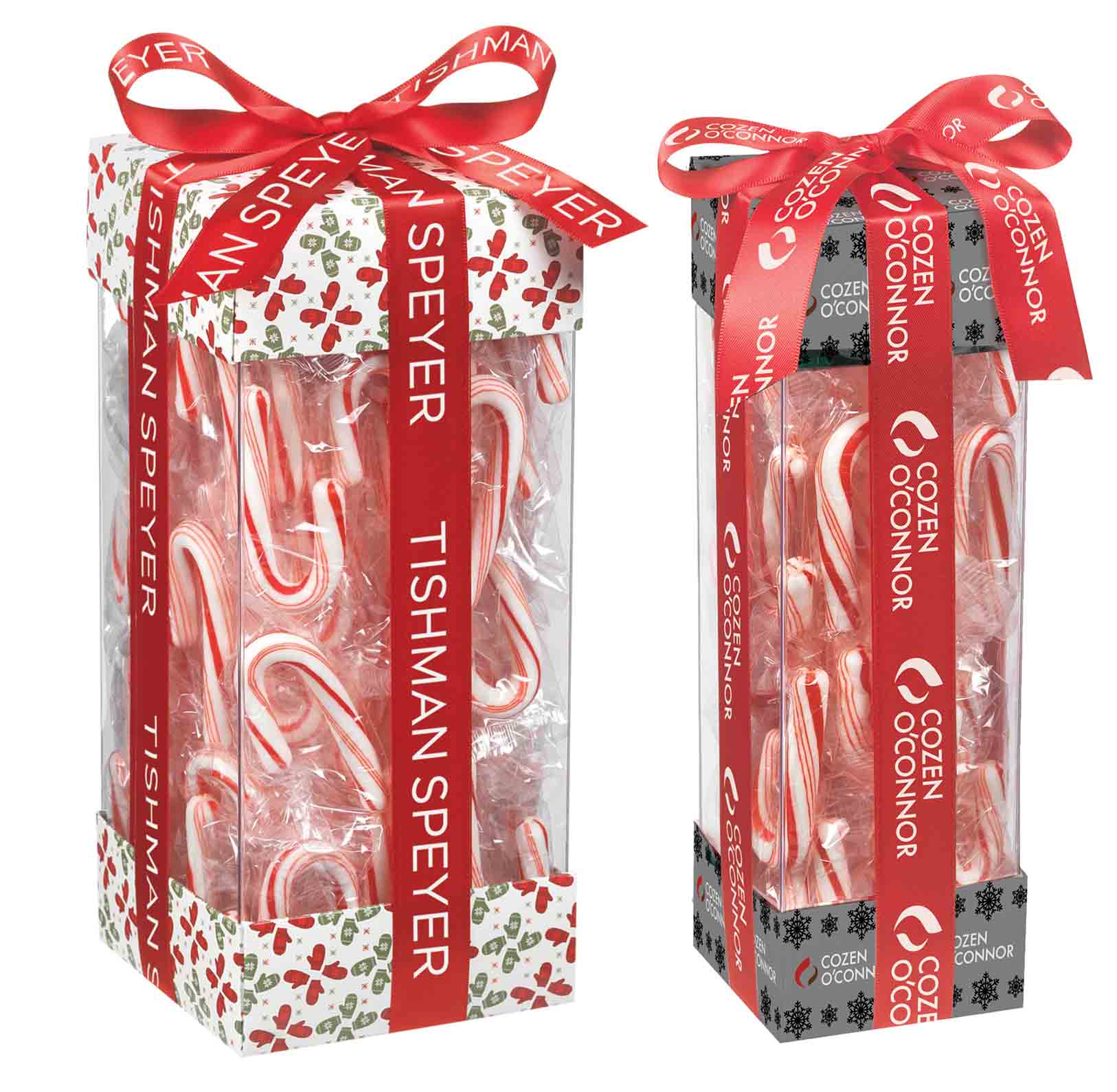 Candy Cane Tower - Custom Branded Promotional Candies - Swag.com