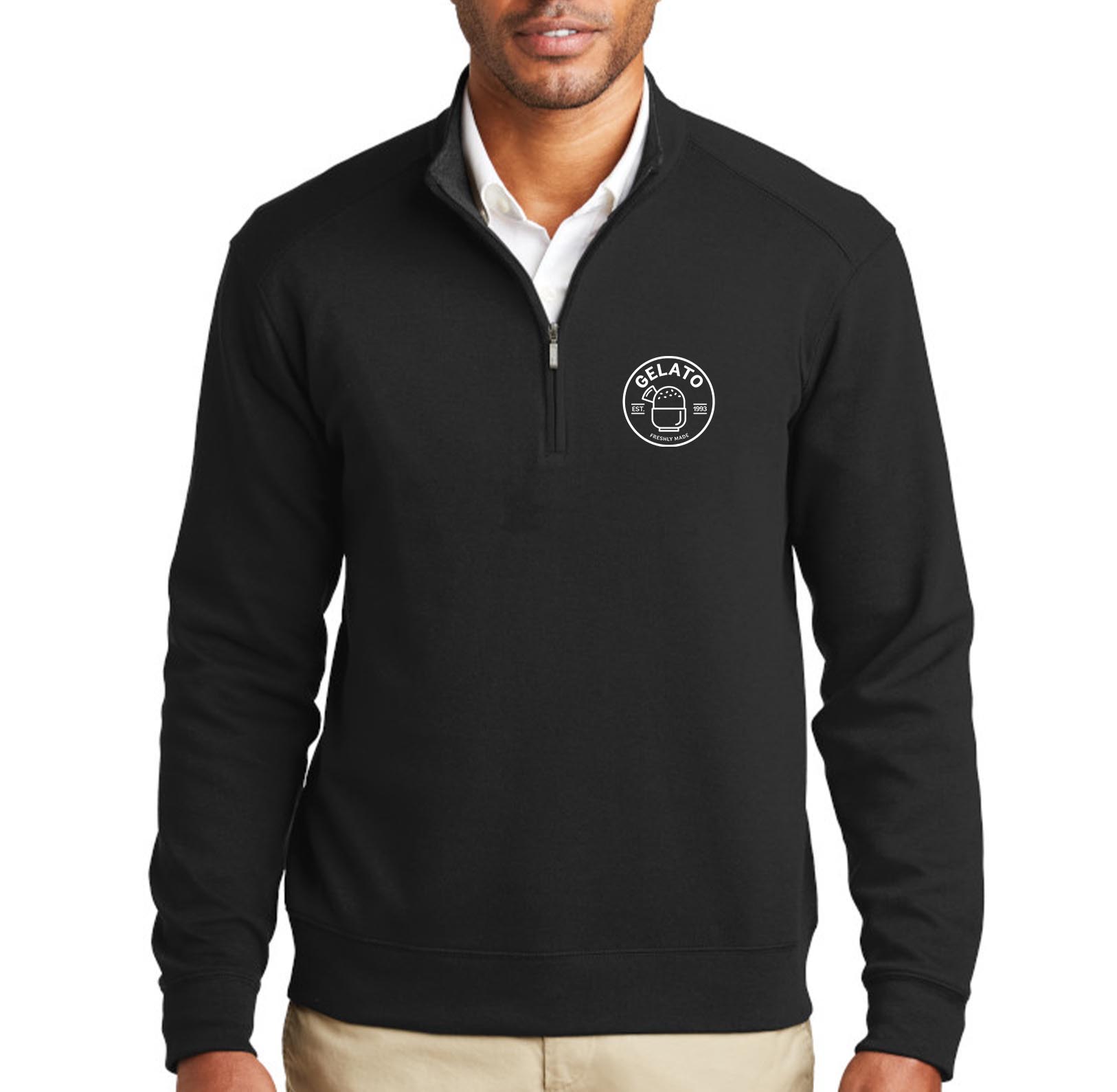 Port Authority Unisex Quarter-Zip Pullover - Custom Branded Promotional ...