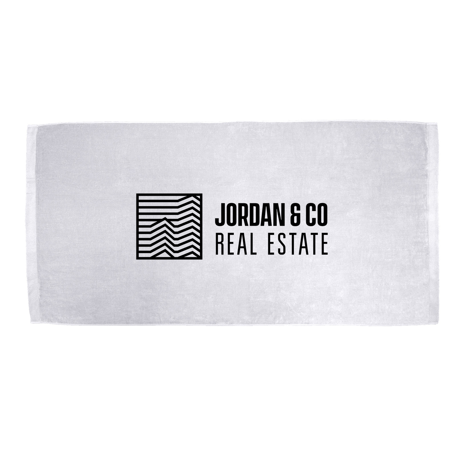 Plush Velour Beach Towel - Custom Branded Promotional Beach Towels ...