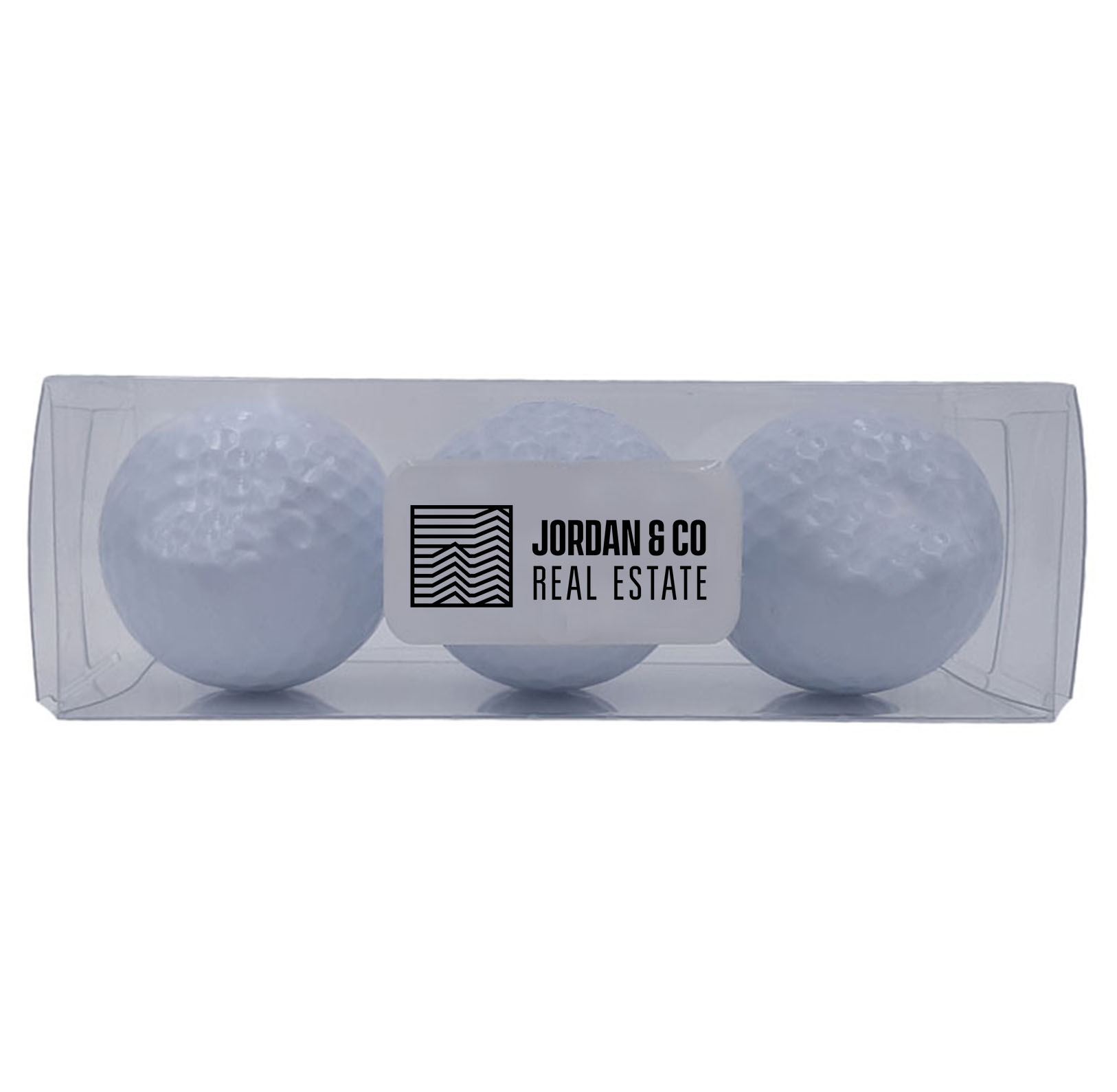 Golf Balls w/ Clear Sleeve - Ideal Golf Event Gift