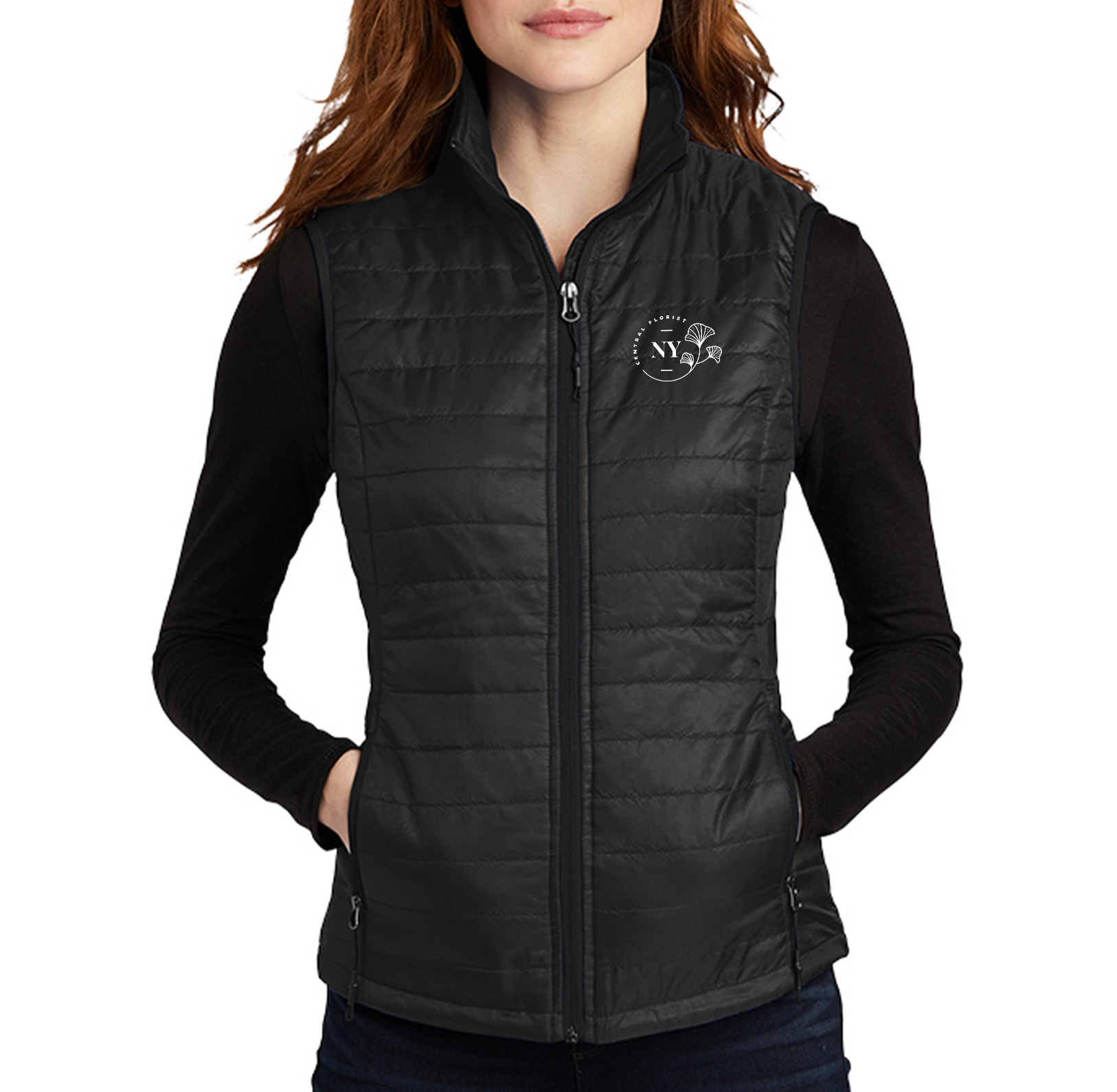 Port Authority Women's Packable Puffy Vest - Custom Branded Promotional ...