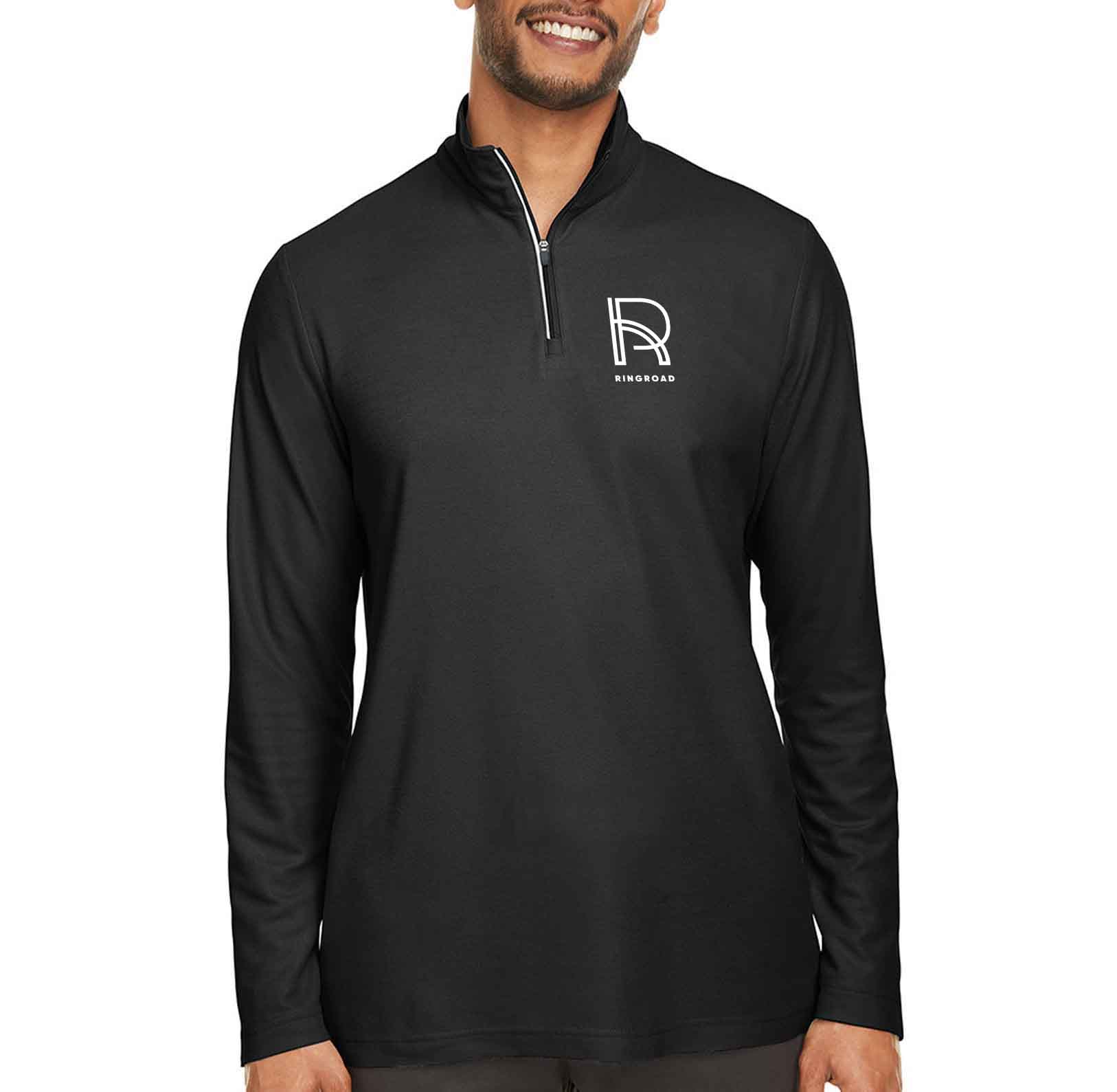 CORE365 Men's Pique Quarter-Zip Pullover - Custom Branded Promotional ...