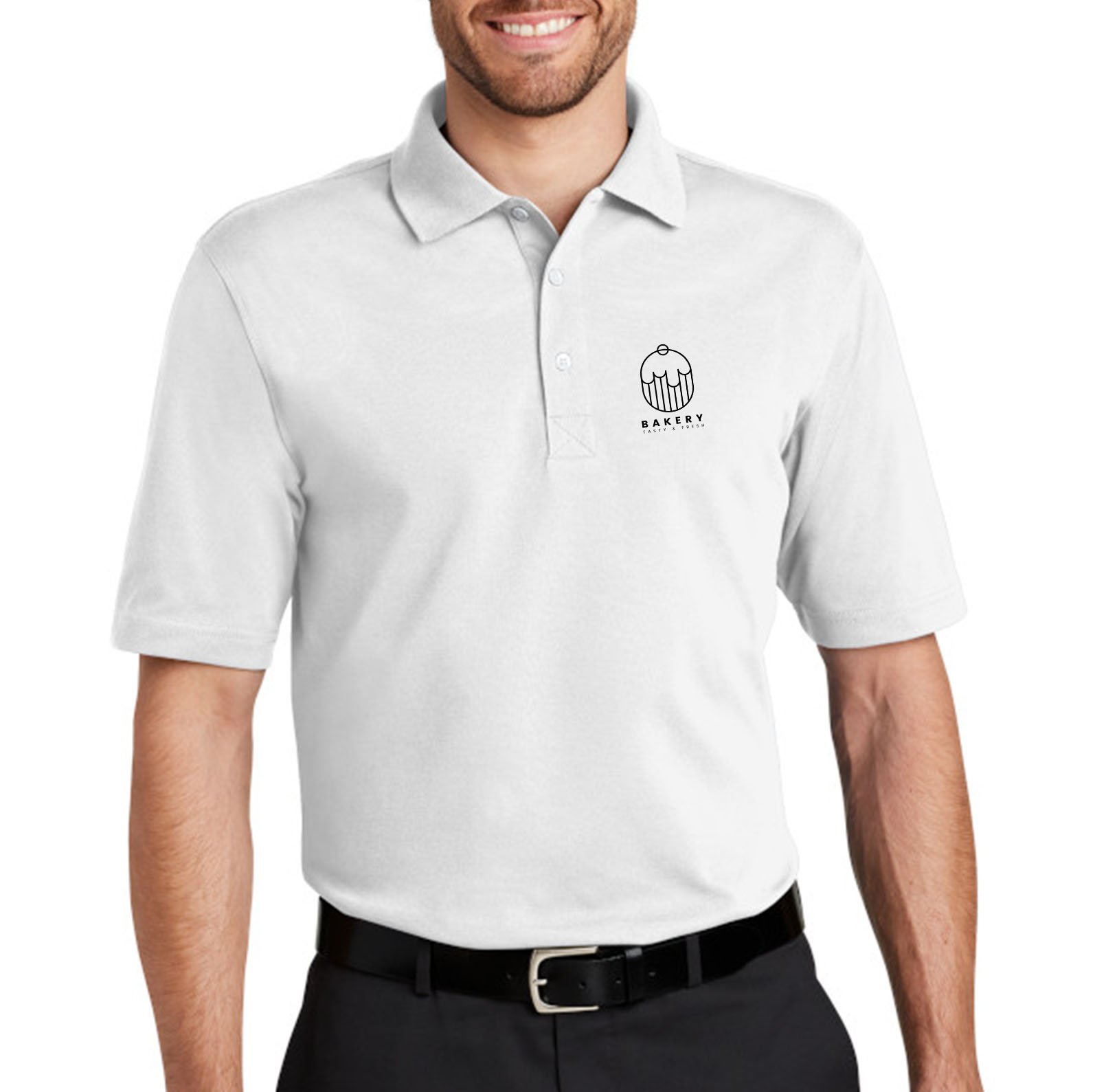 Port Authority Unisex Dry Polo Shirt - Custom Branded Promotional Polos ...