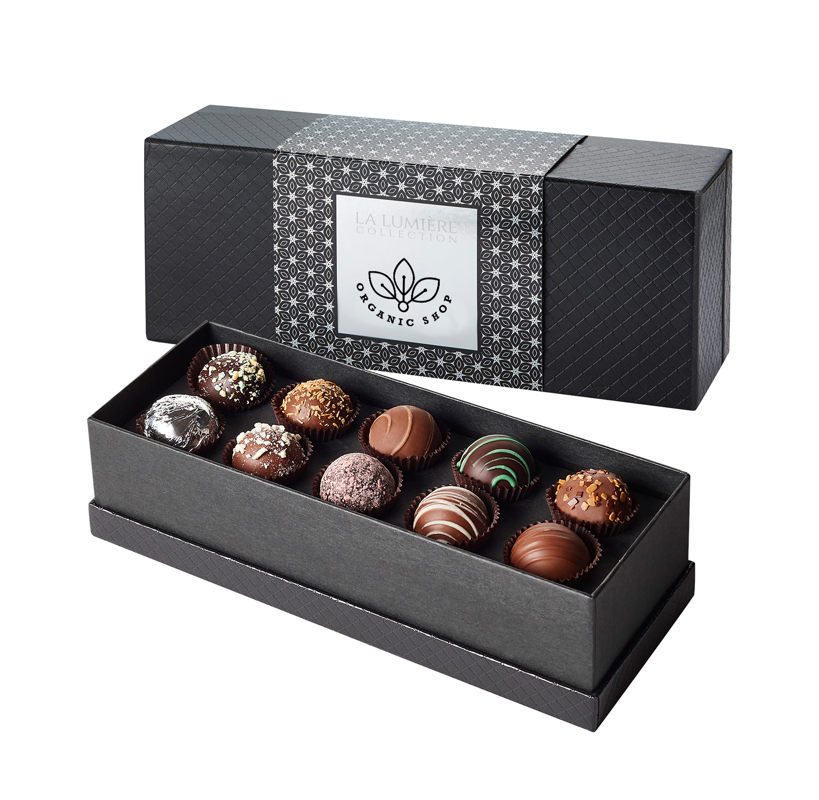 10 Piece Belgian Chocolate Box - Food & Candy - Swag.com