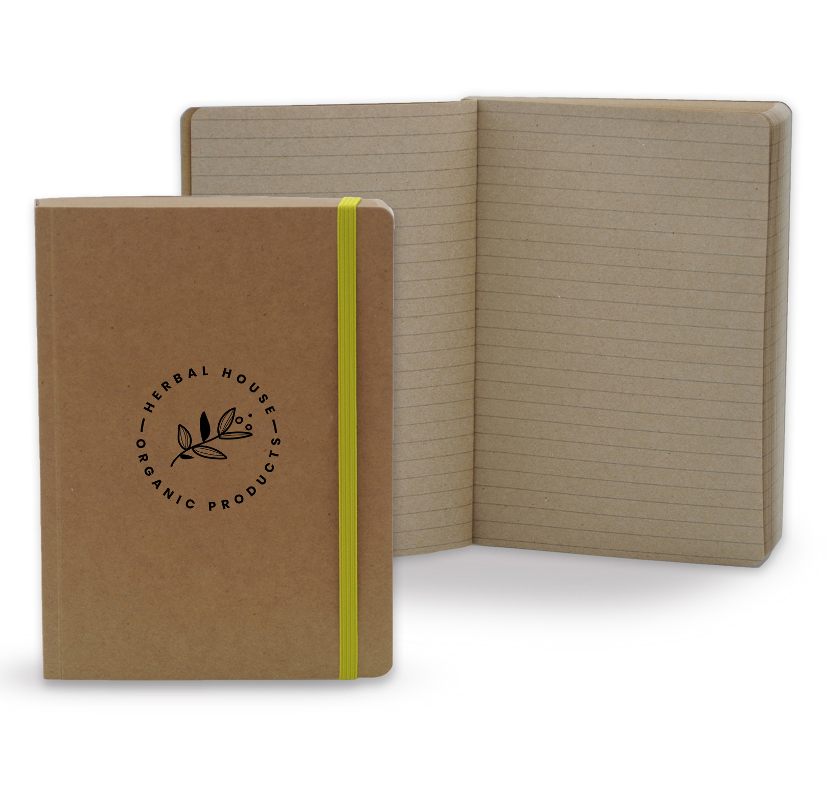 Bound Kraft Journal - Custom Branded Promotional Journals - Swag.com