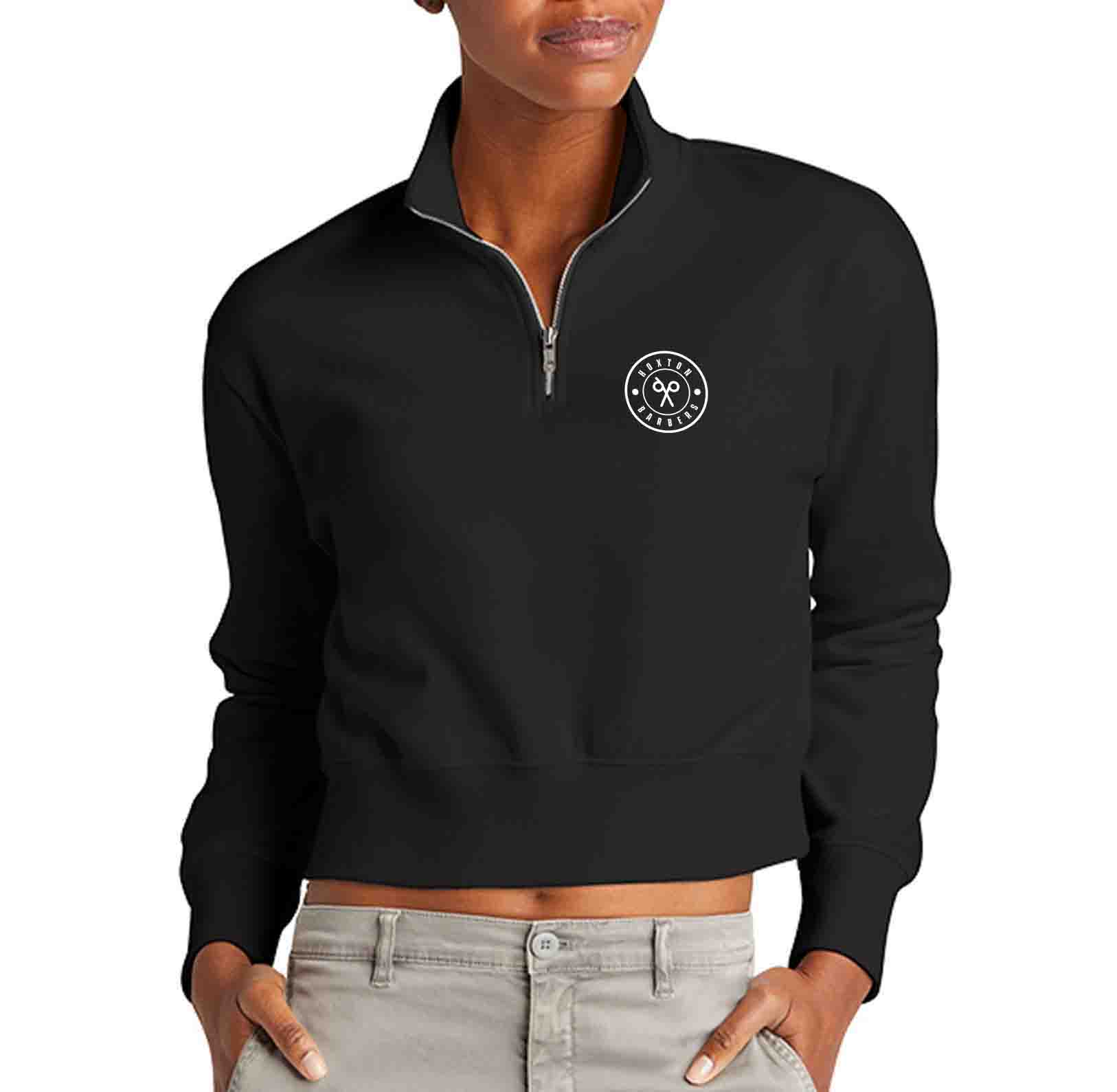 District Women’s V.I.T. Fleece Half-Zip Sweatshirt - Custom Branded ...