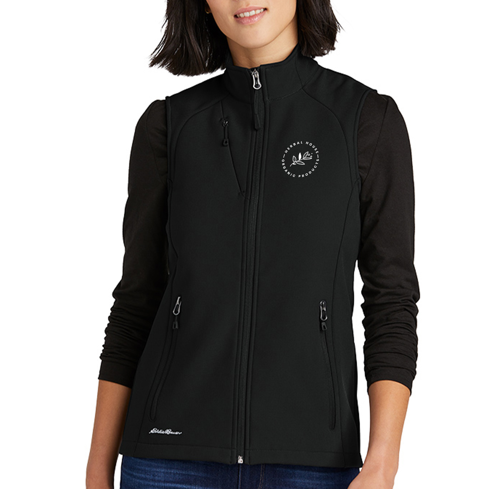 Eddie Bauer Women's Stretch Soft Shell Vest - Custom Branded ...