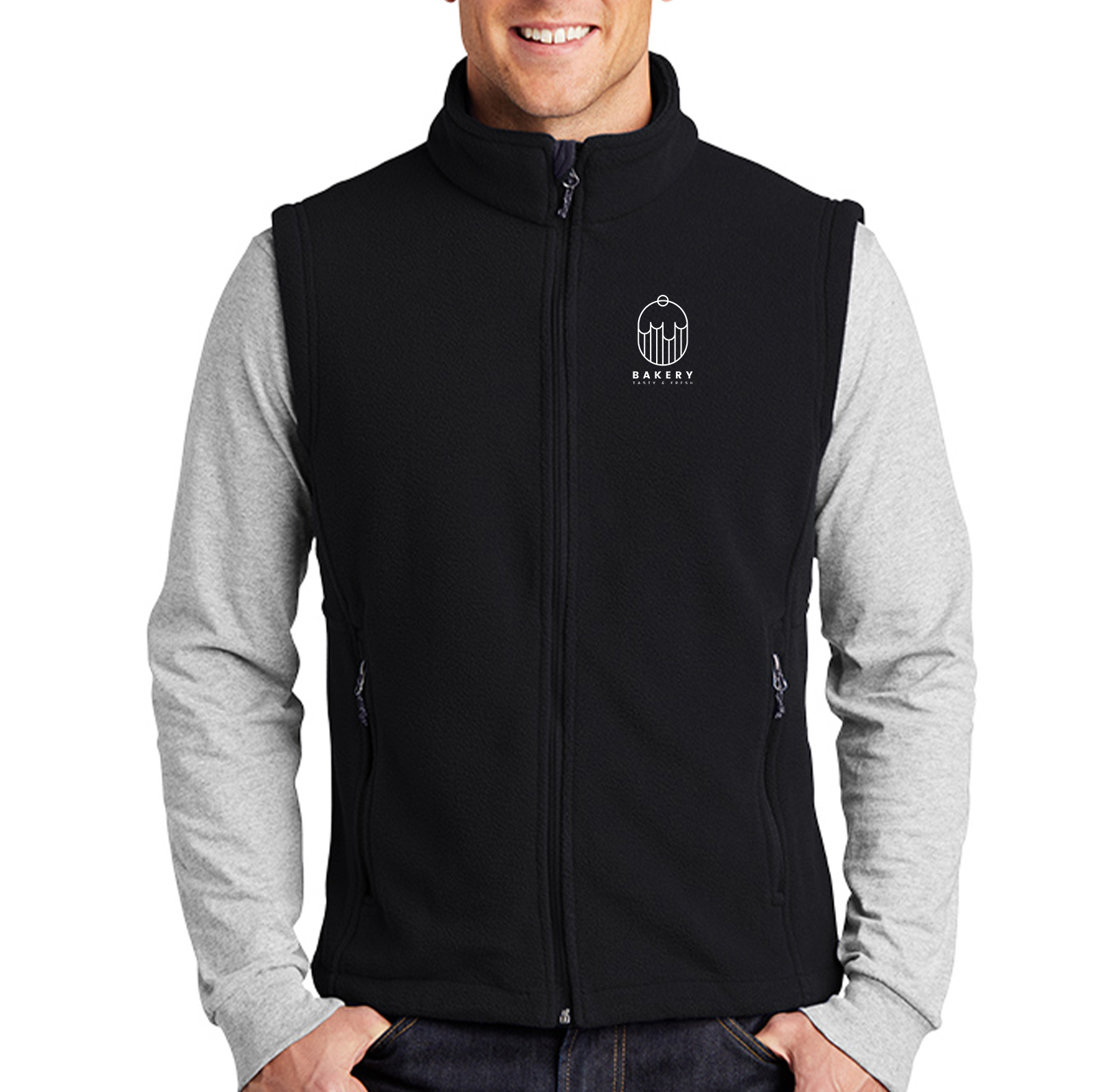Port Authority Unisex Fleece Vest - Custom Branded Promotional ...