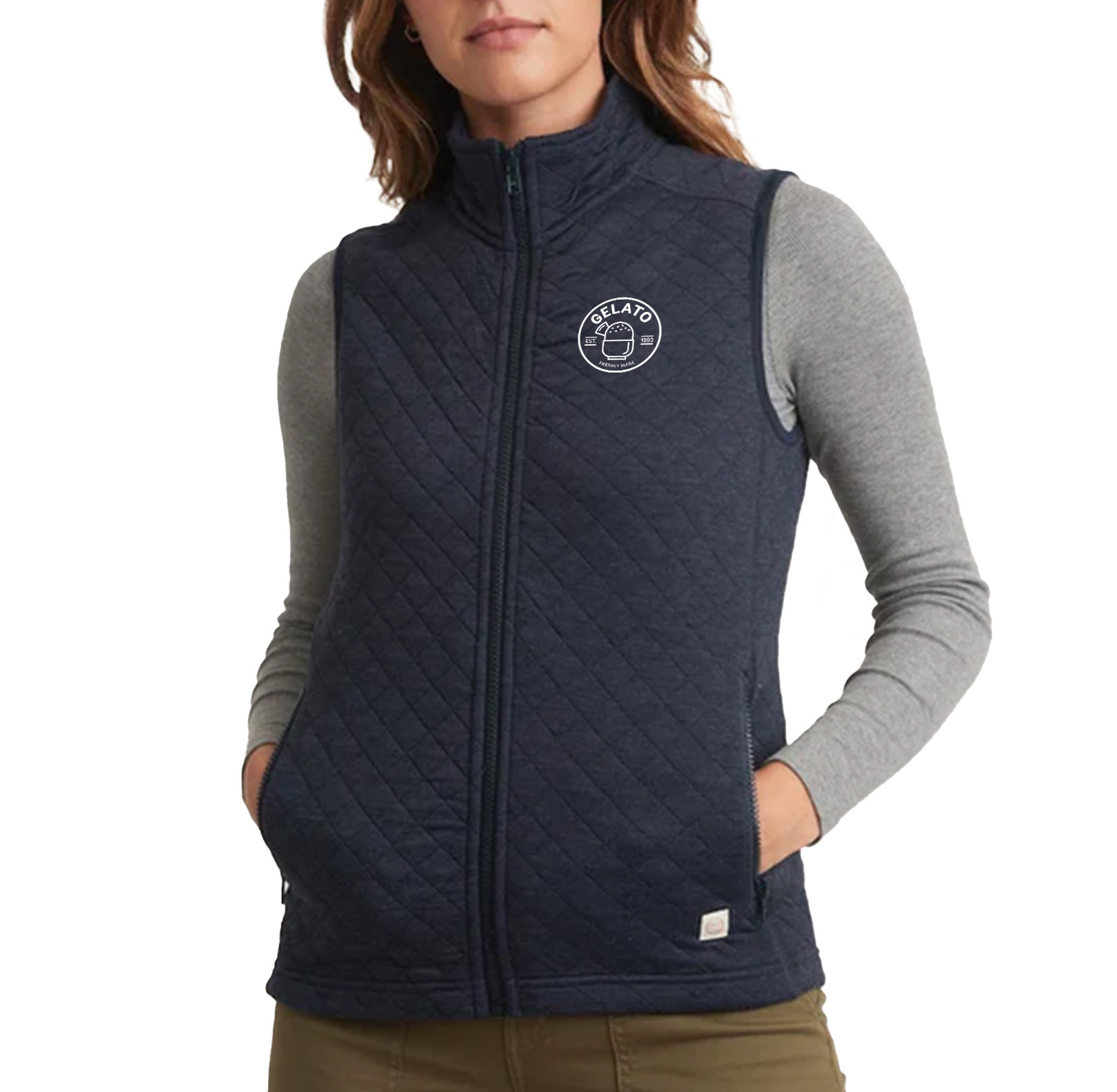 Marine Layer Women's Corbet Vest - Custom Branded Promotional Outerwear ...