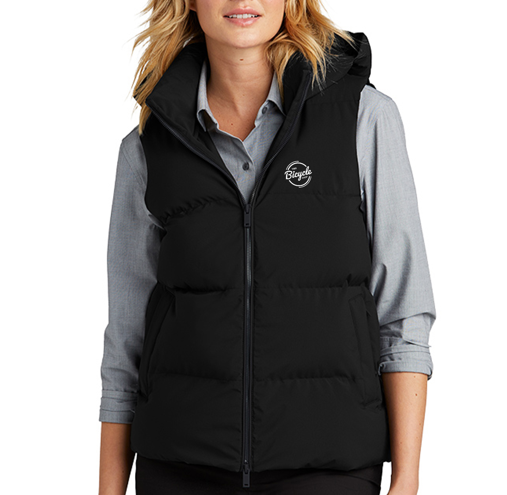 Mercer+Mettle Women's Puffy Vest - Custom Branded Promotional Outerwear ...