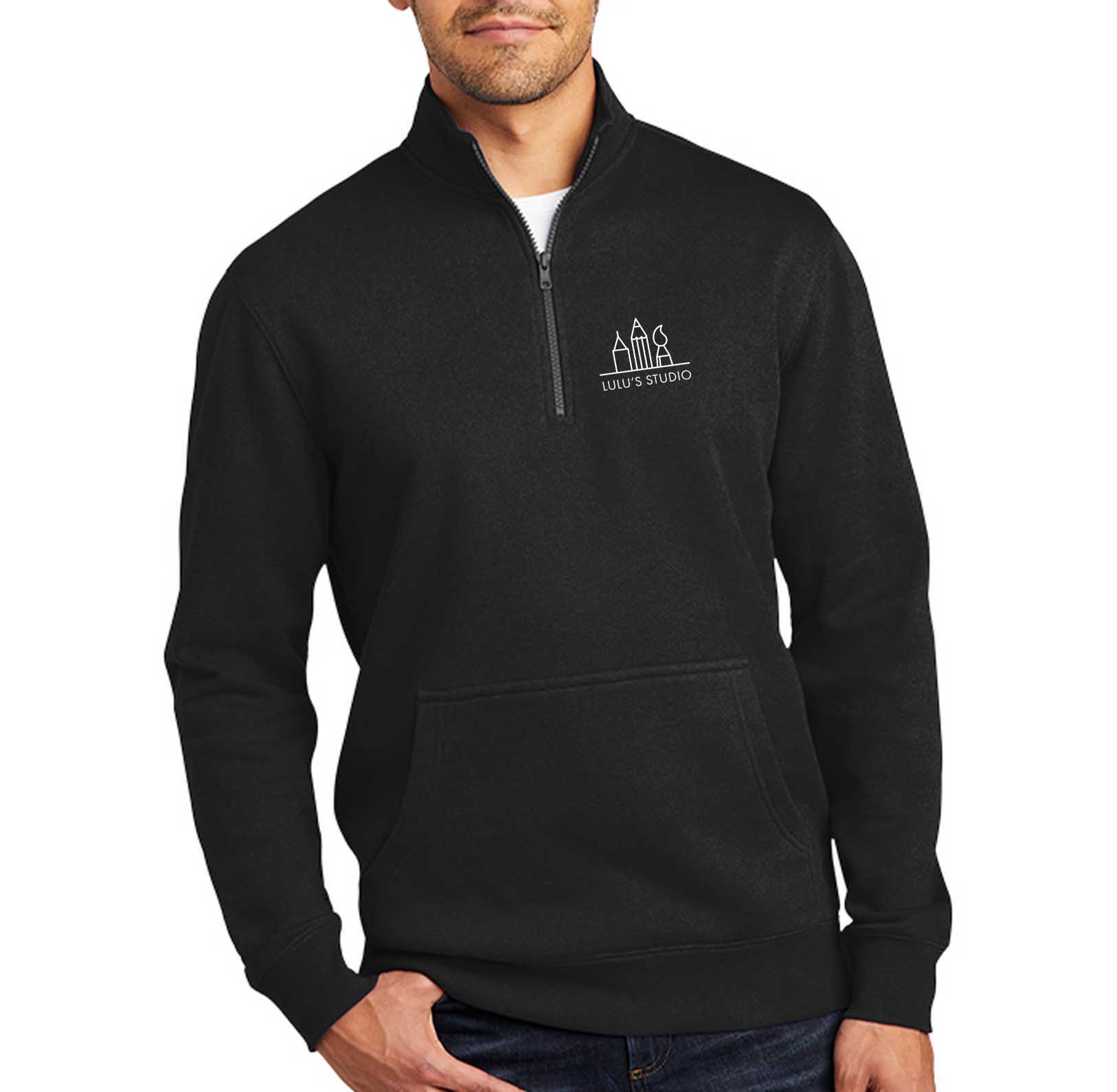 District Unisex V.I.T. Fleece Quarter-Zip Sweatshirt - Custom Branded ...